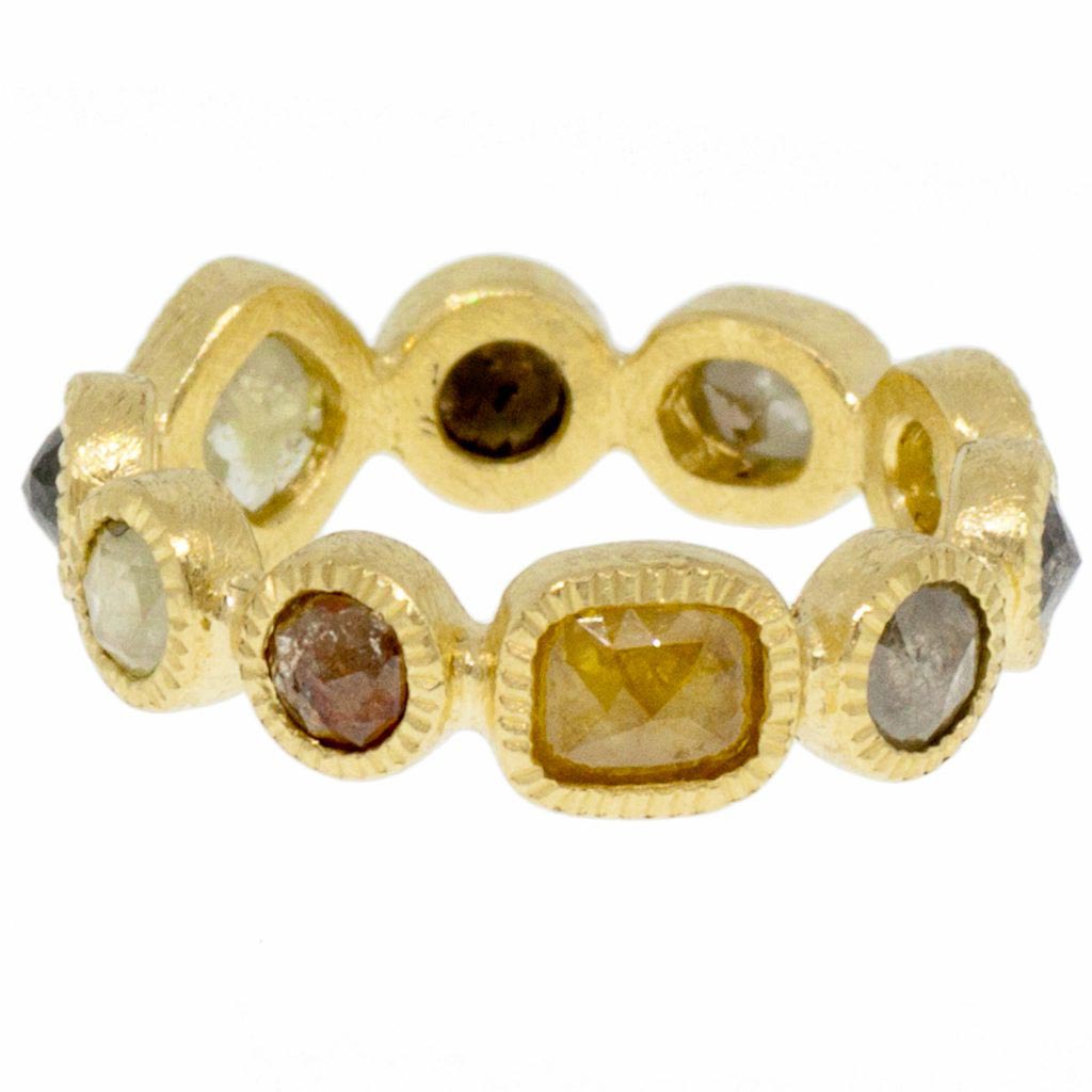 Natural Diamond Ring by Todd Reed - NEWTWIST