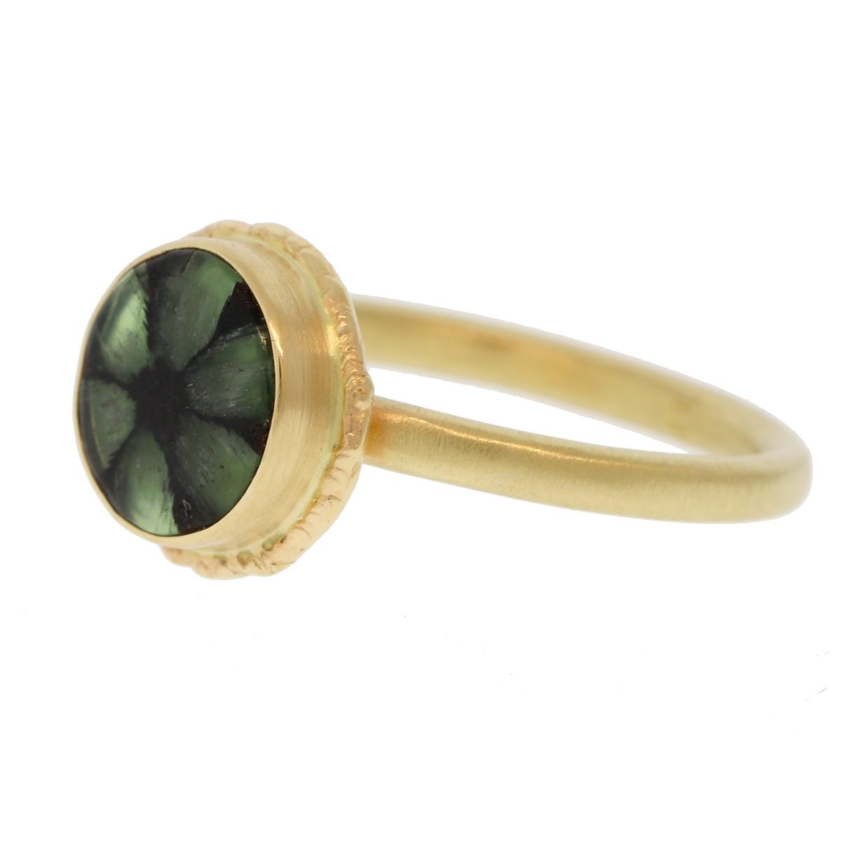 emerald trapiche ring by Jamie Joseph - NEWTWIST