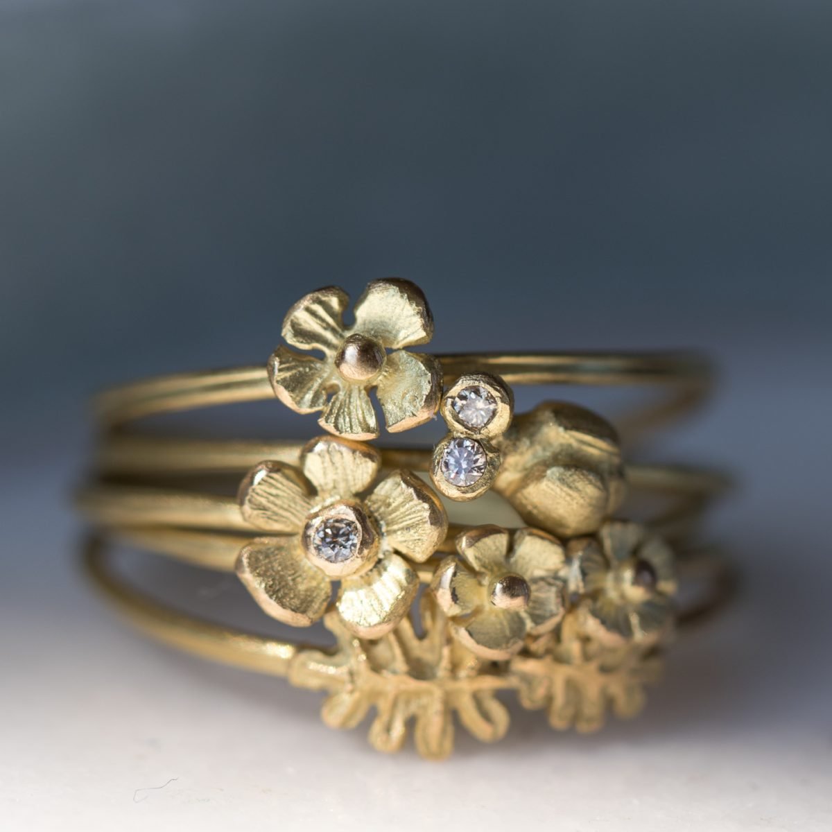 Flower Ring by Lene Vibe - NEWTWIST