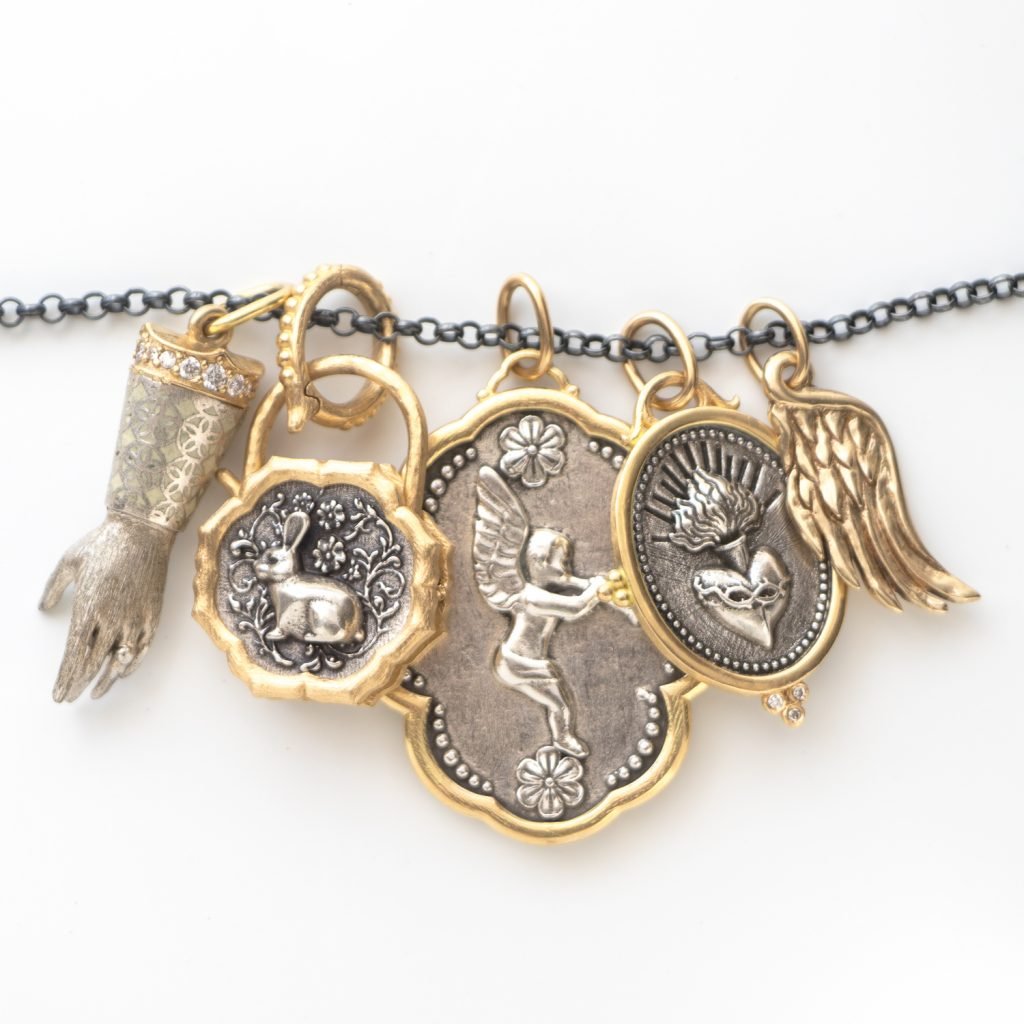 Rabbit Padlock Charm by Erica Molinari - NEWTWIST