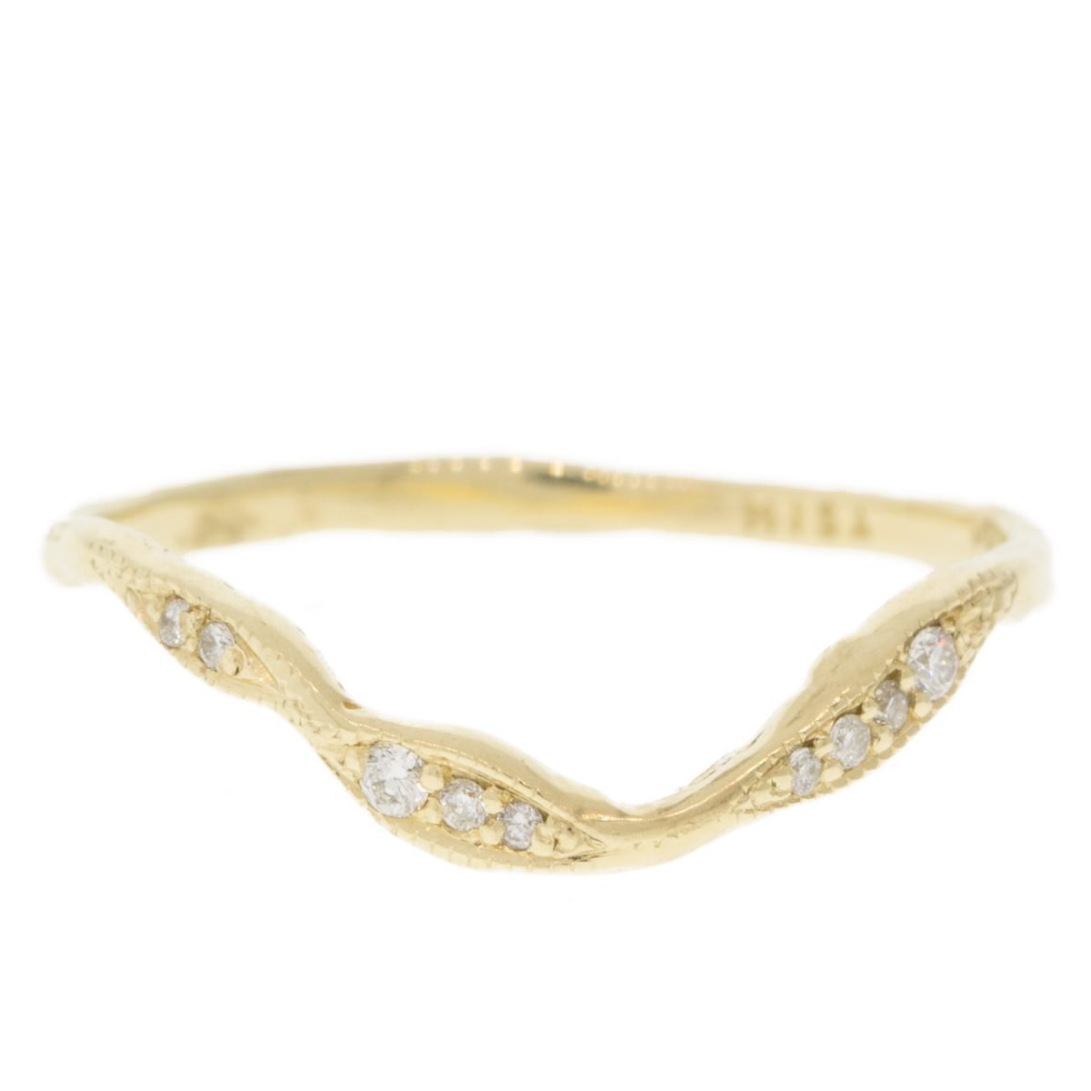 Lava Ribbon Ring by Misa Jewelry - NEWTWIST