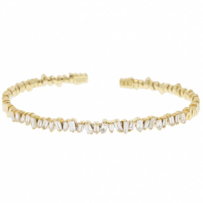 Diamond Baguette Fireworks Bracelet by Suzanne Kalan - NEWTWIST