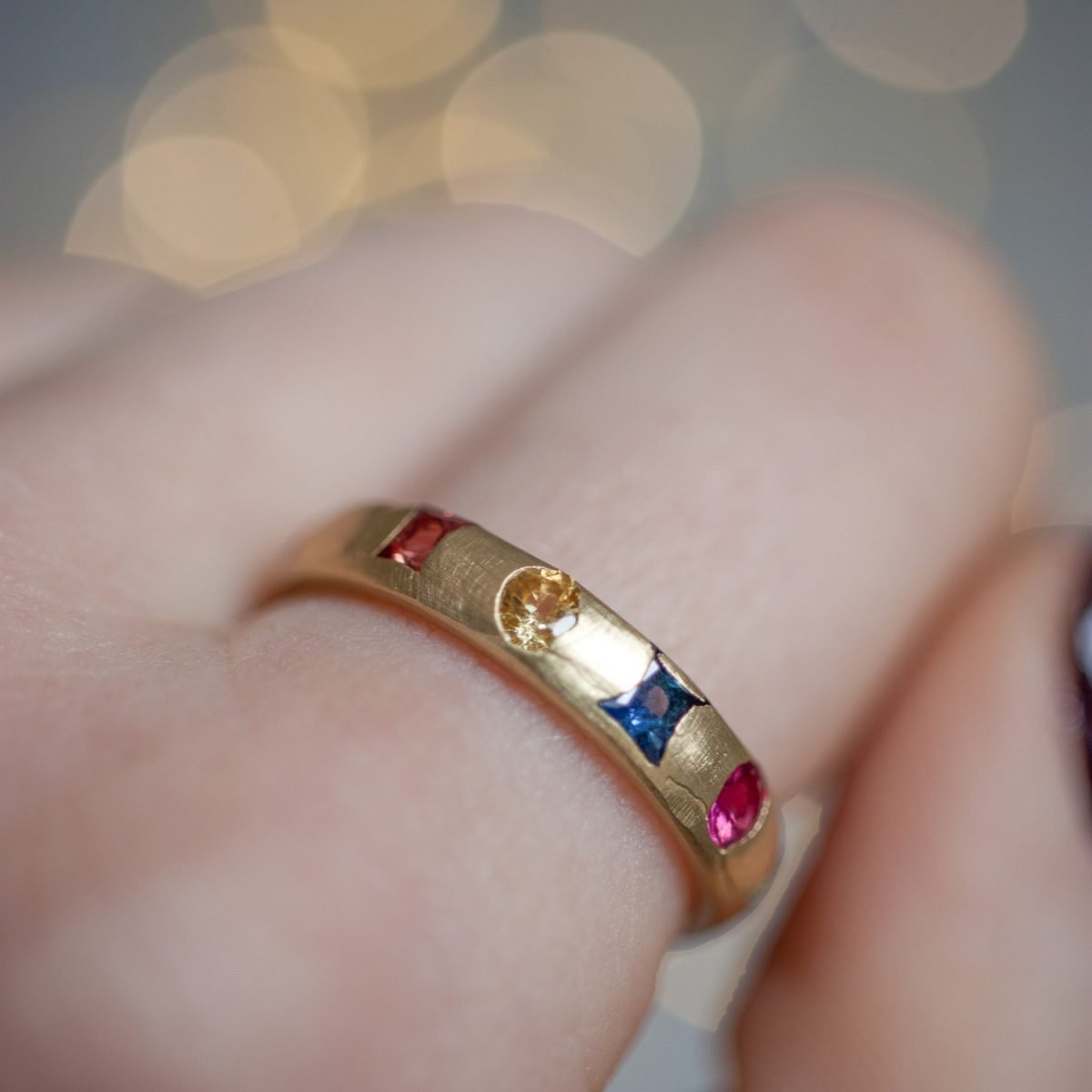 Celeste Harlequin Crystal Ring by Private: Polly Wales - NEWTWIST