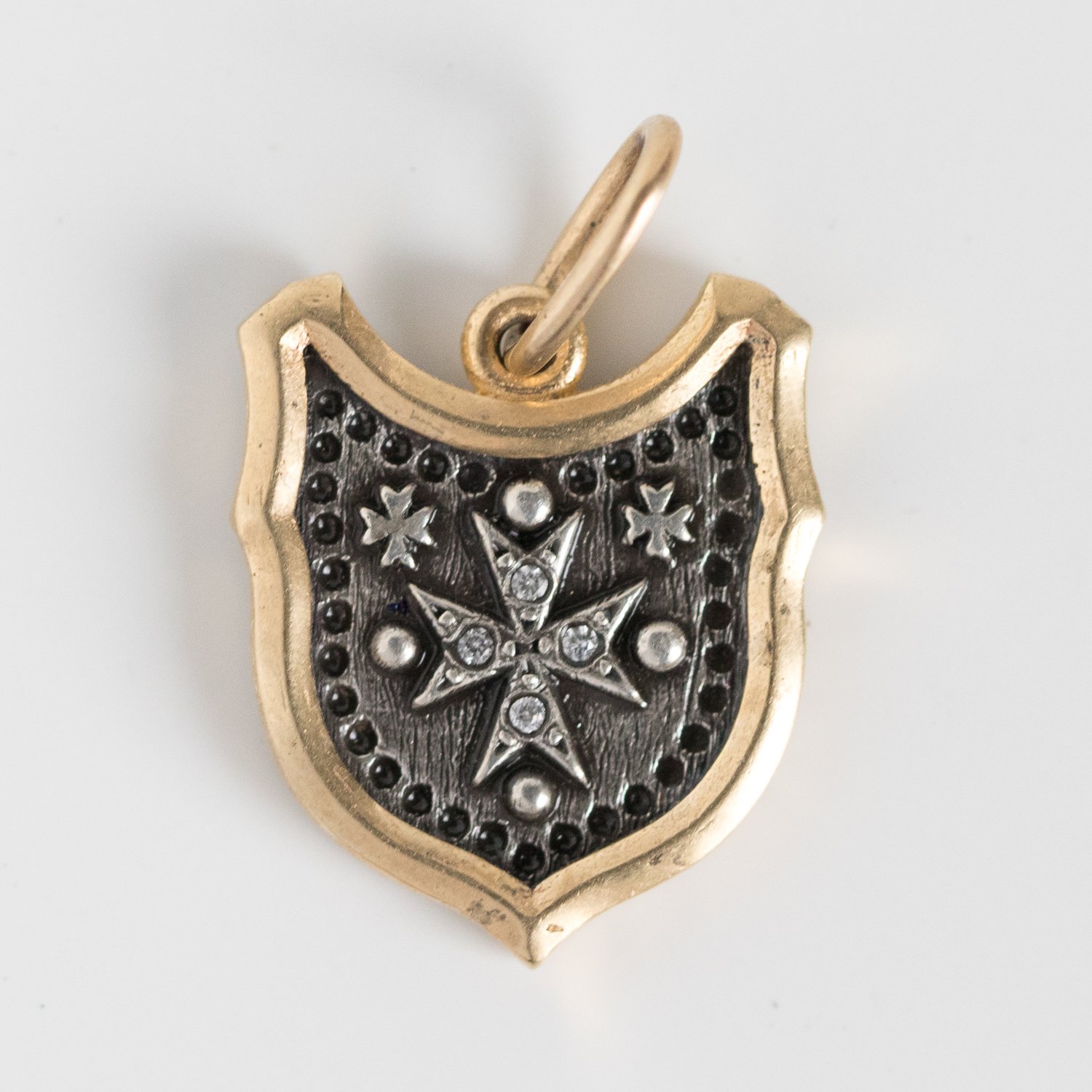 Baby Funky Shield Maltese Charm by Erica Molinari - NEWTWIST