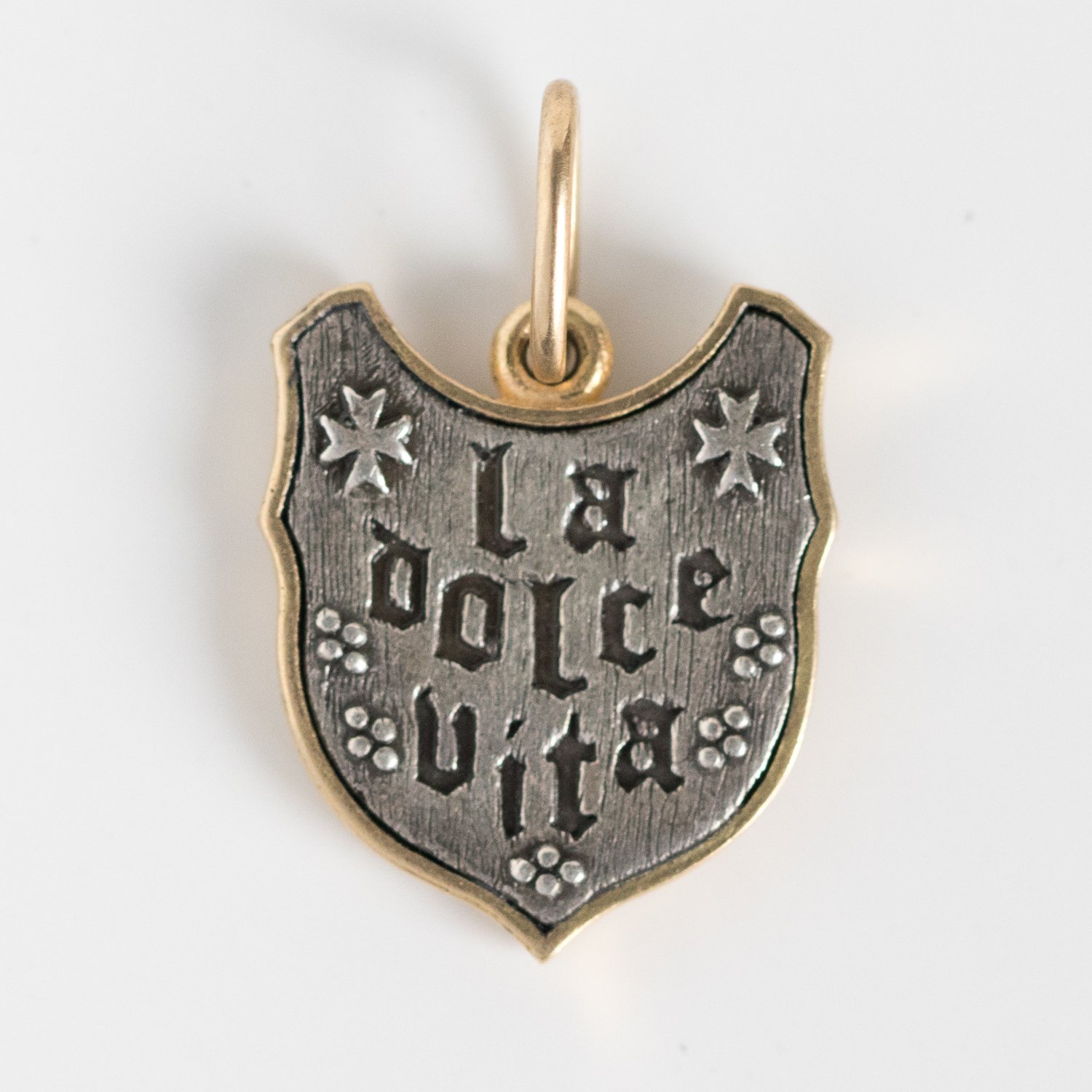 Baby Funky Shield Maltese Charm by Erica Molinari - NEWTWIST
