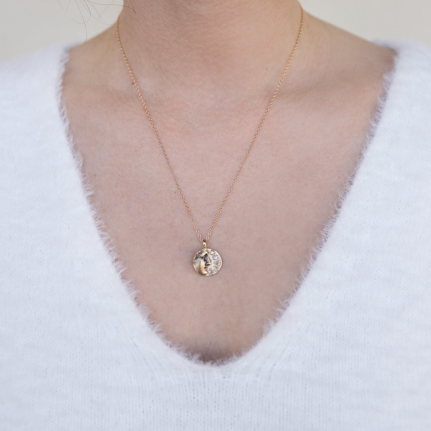 Diamond Maccles Necklace by Atelier Narcé - NEWTWIST