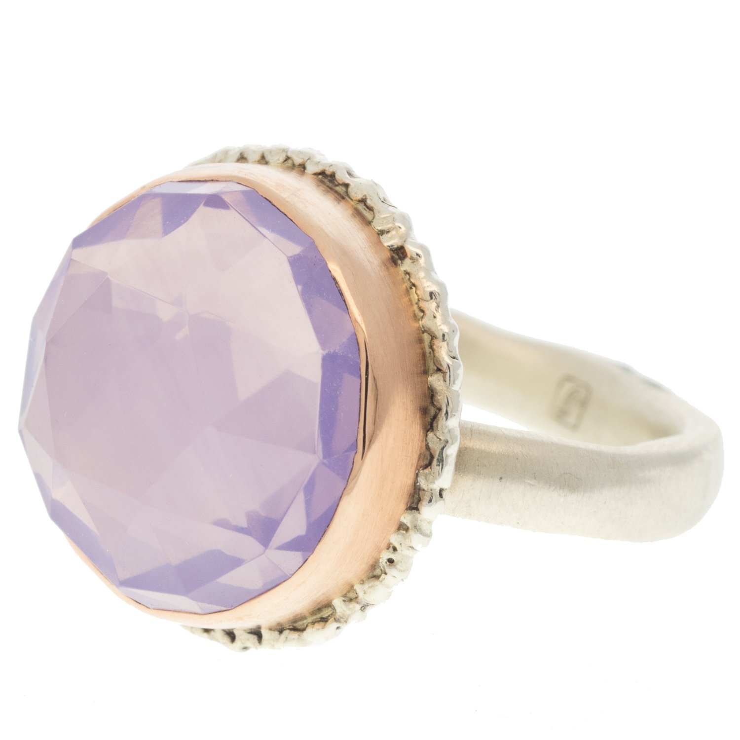 Round Lavender Amethyst Ring by Jamie Joseph - NEWTWIST