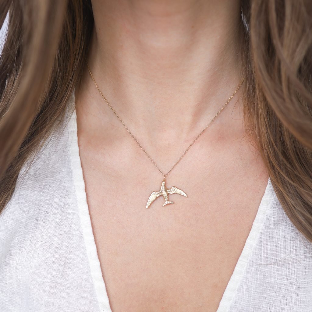 Bird Necklace by Victoria Cunningham - NEWTWIST