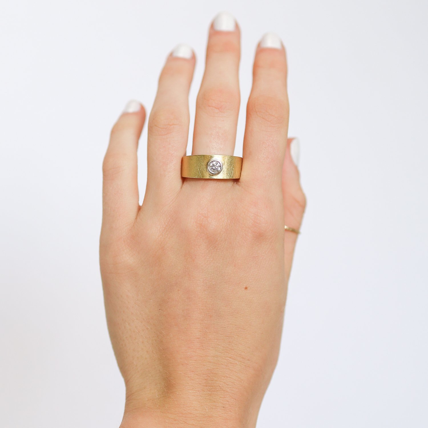Rene Escobar Trunk Show: Junia Ring in Yellow Gold by Rene Escobar ...