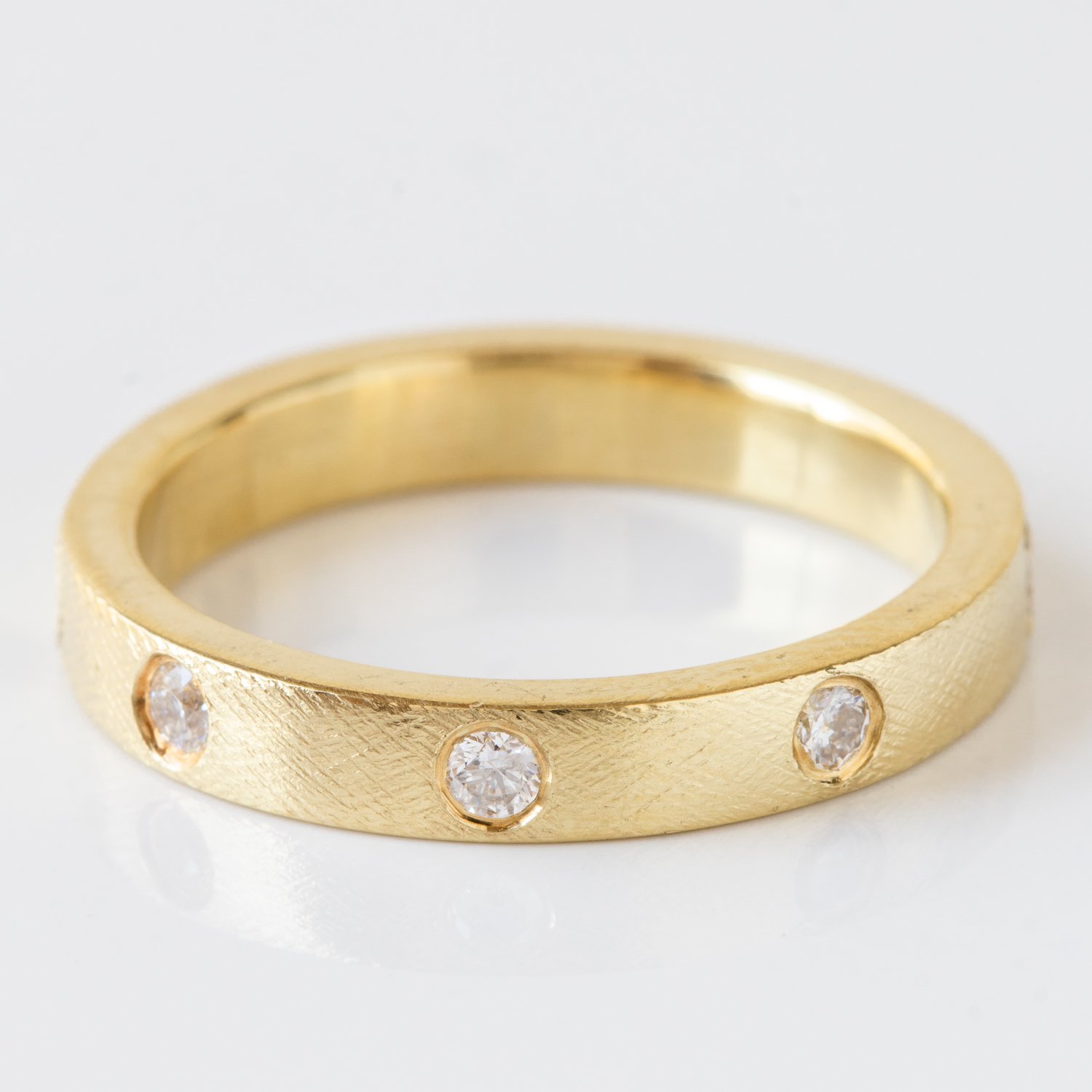 Rene Escobar Trunk Show: Diane Ring in Gold by Rene Escobar - NEWTWIST