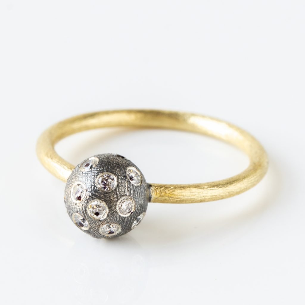 Rene Escobar Trunk Show: Mini Ceres Ring by Rene Escobar - NEWTWIST