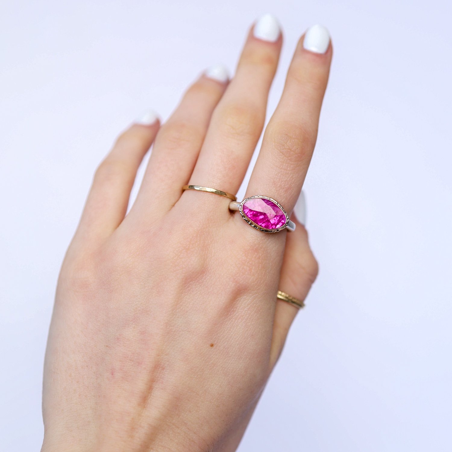 Trunk Show: Small African Ruby Ring by Jamie Joseph - NEWTWIST