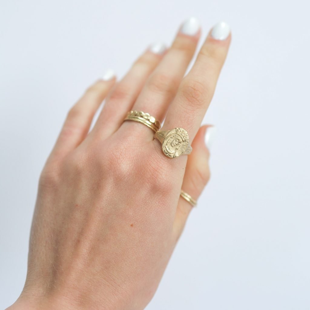 Mary Signet Ring by Robin Haley - NEWTWIST