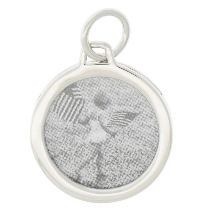 Small Round Mosaic Half Locket by Monica Rich Kosann - NEWTWIST