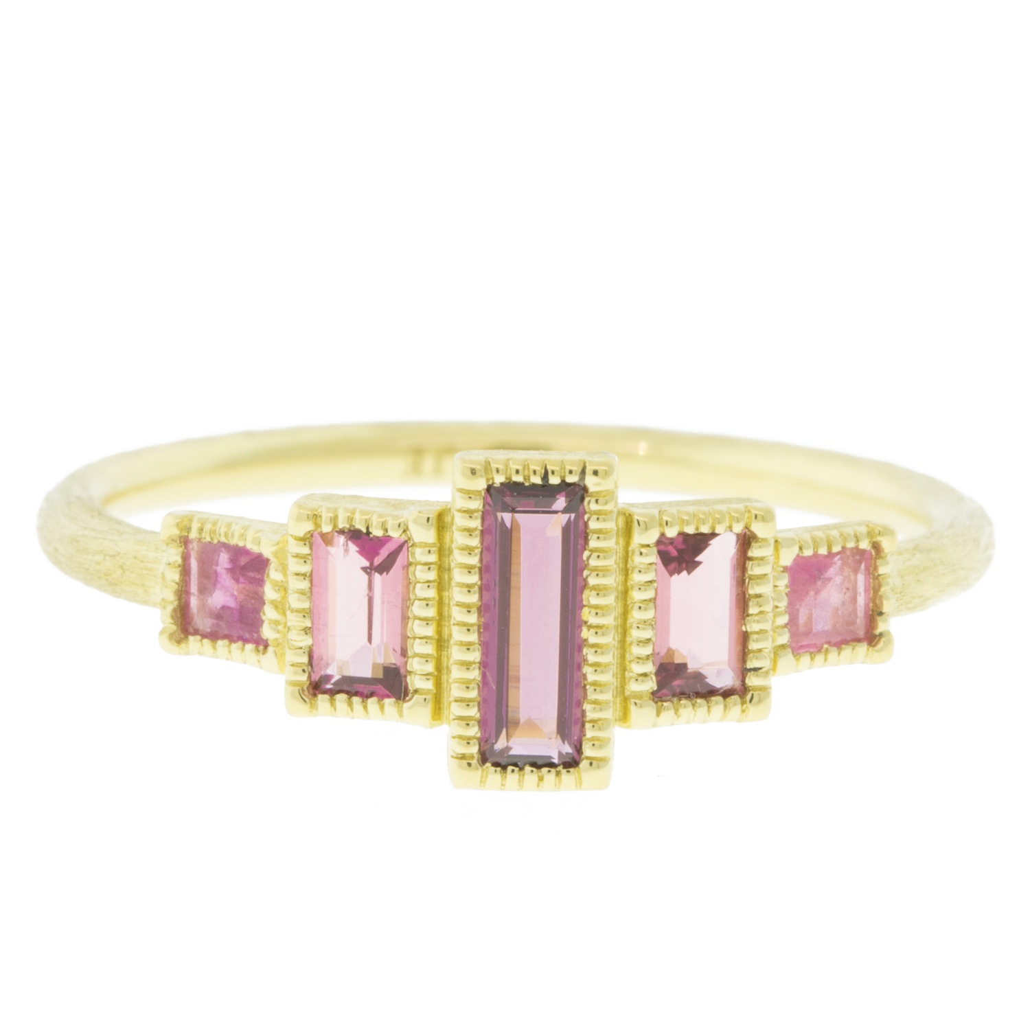 Petite Graduated Baguette Ring by Jude Frances - NEWTWIST