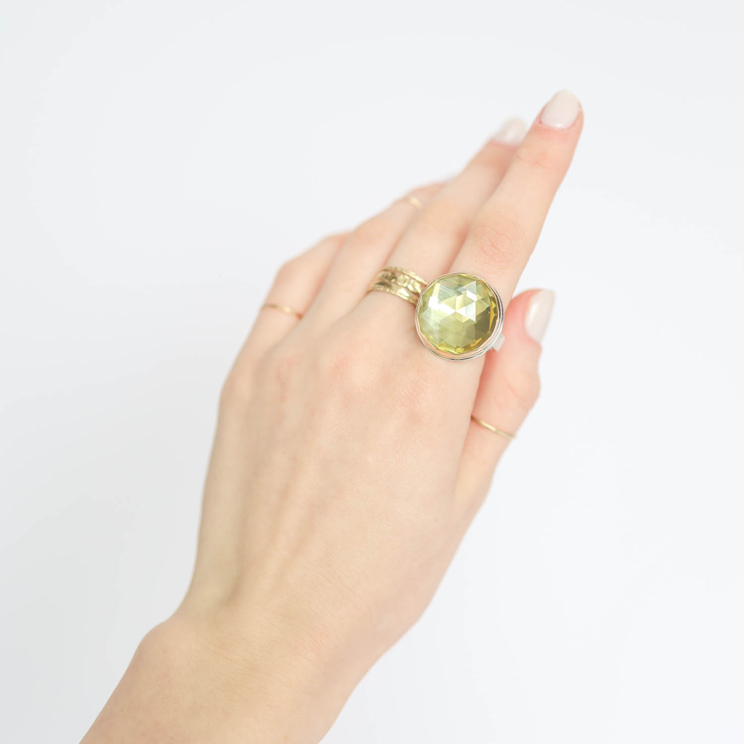 Jamie Joseph Trunk Show: Round Citrine Ring by Jamie Joseph - NEWTWIST