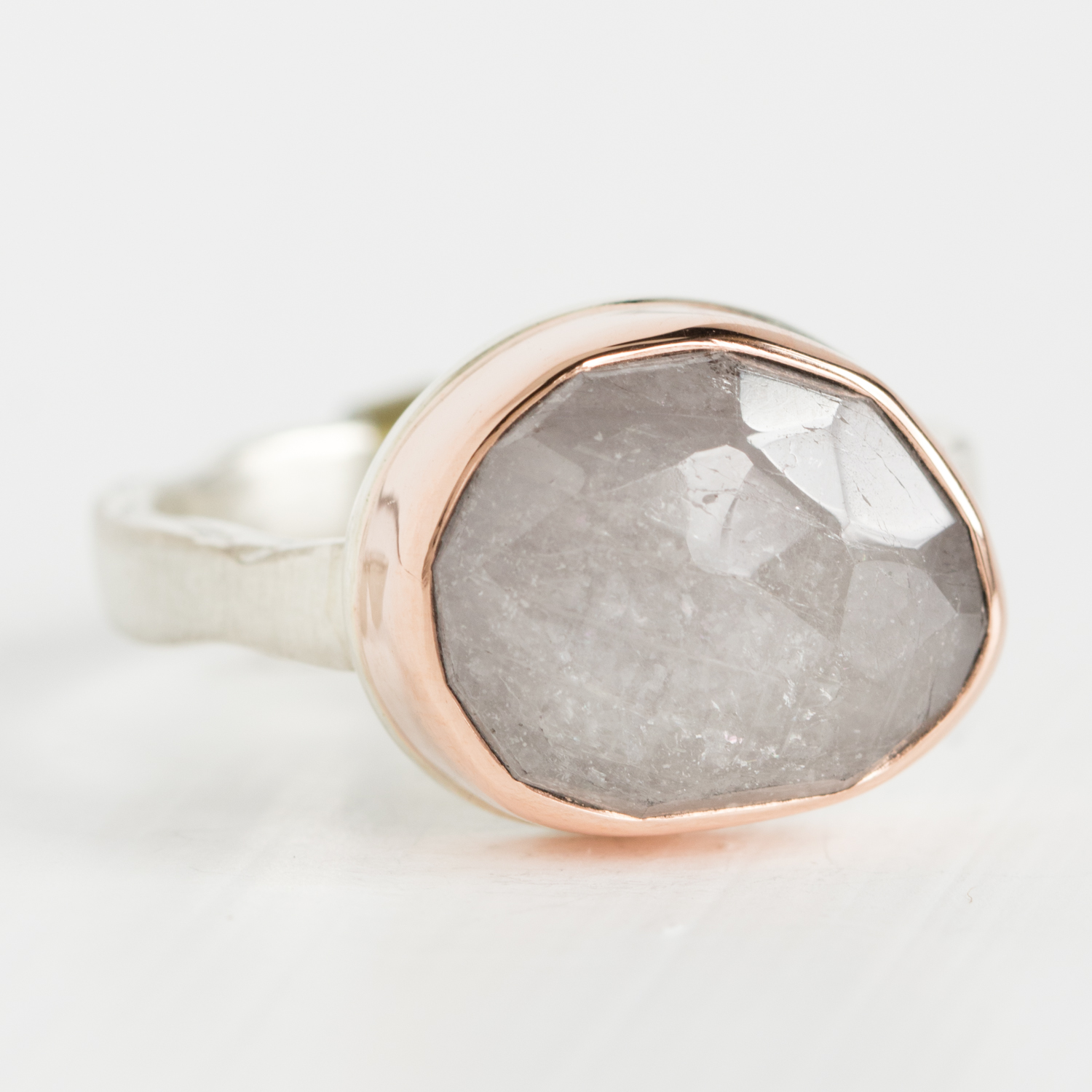 Jamie Joseph Trunk Show: Linen Sapphire Ring by Jamie Joseph - NEWTWIST