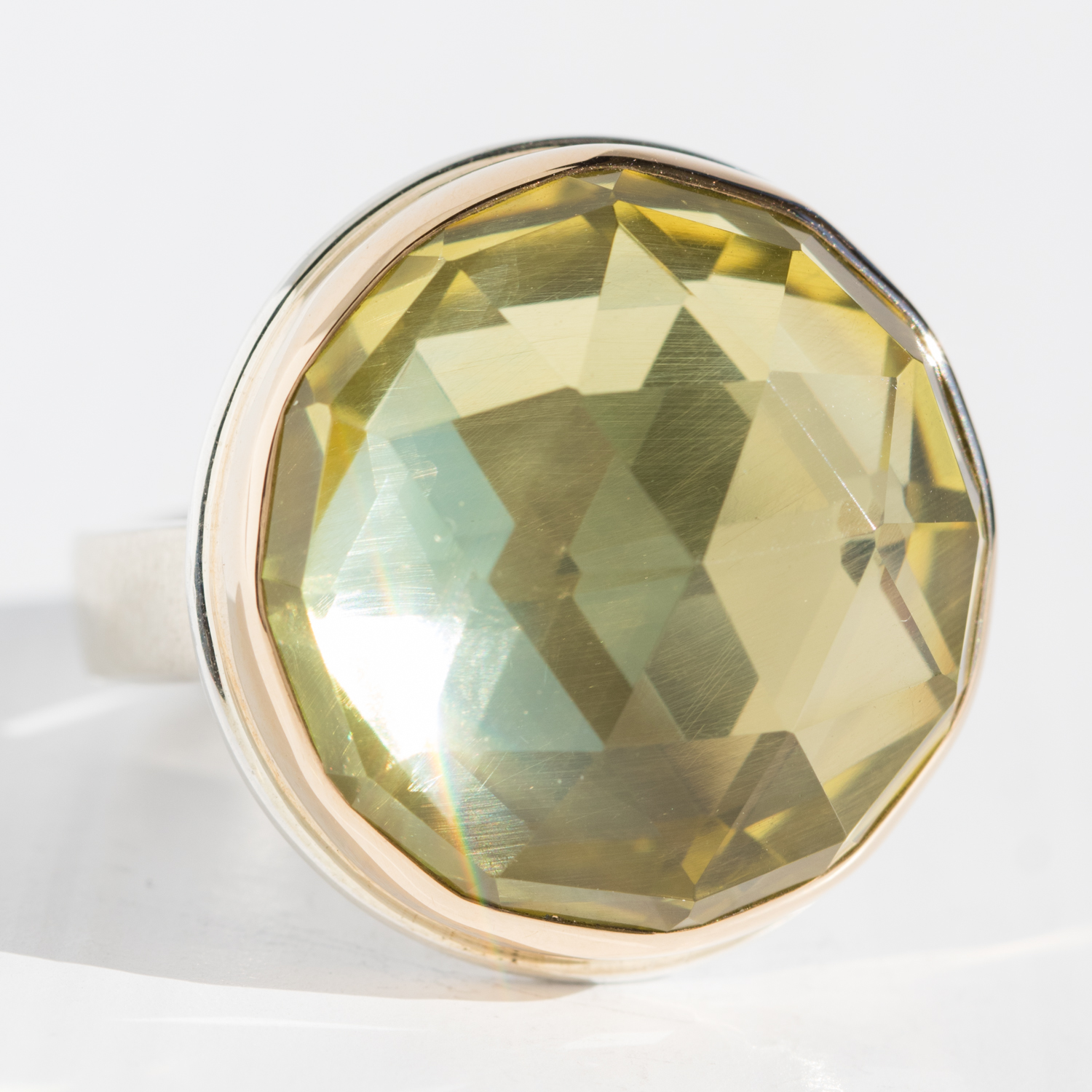 Jamie Joseph Trunk Show: Round Citrine Ring by Jamie Joseph - NEWTWIST