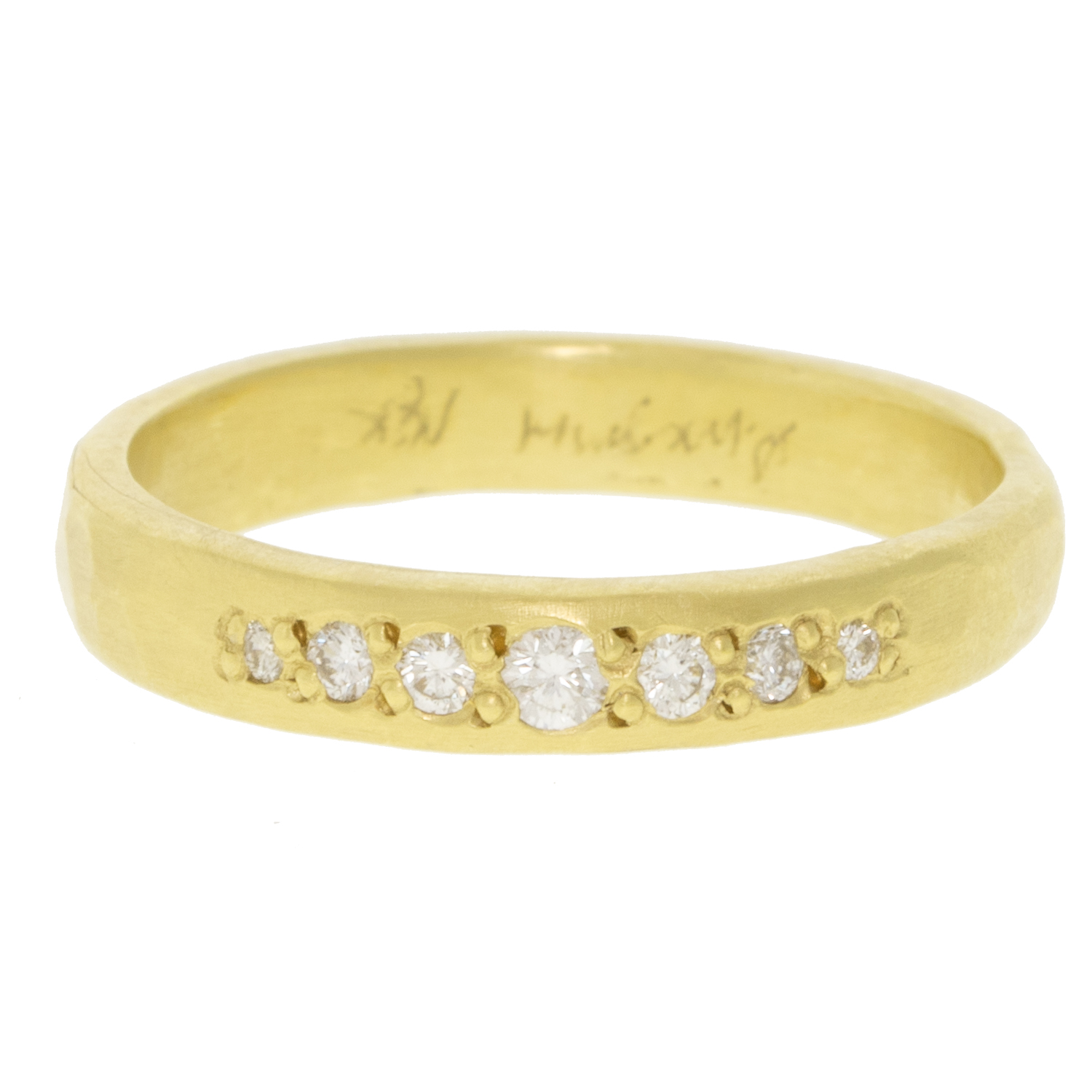 Graduated Pave Diamond Ring by Sarah McGuire - NEWTWIST