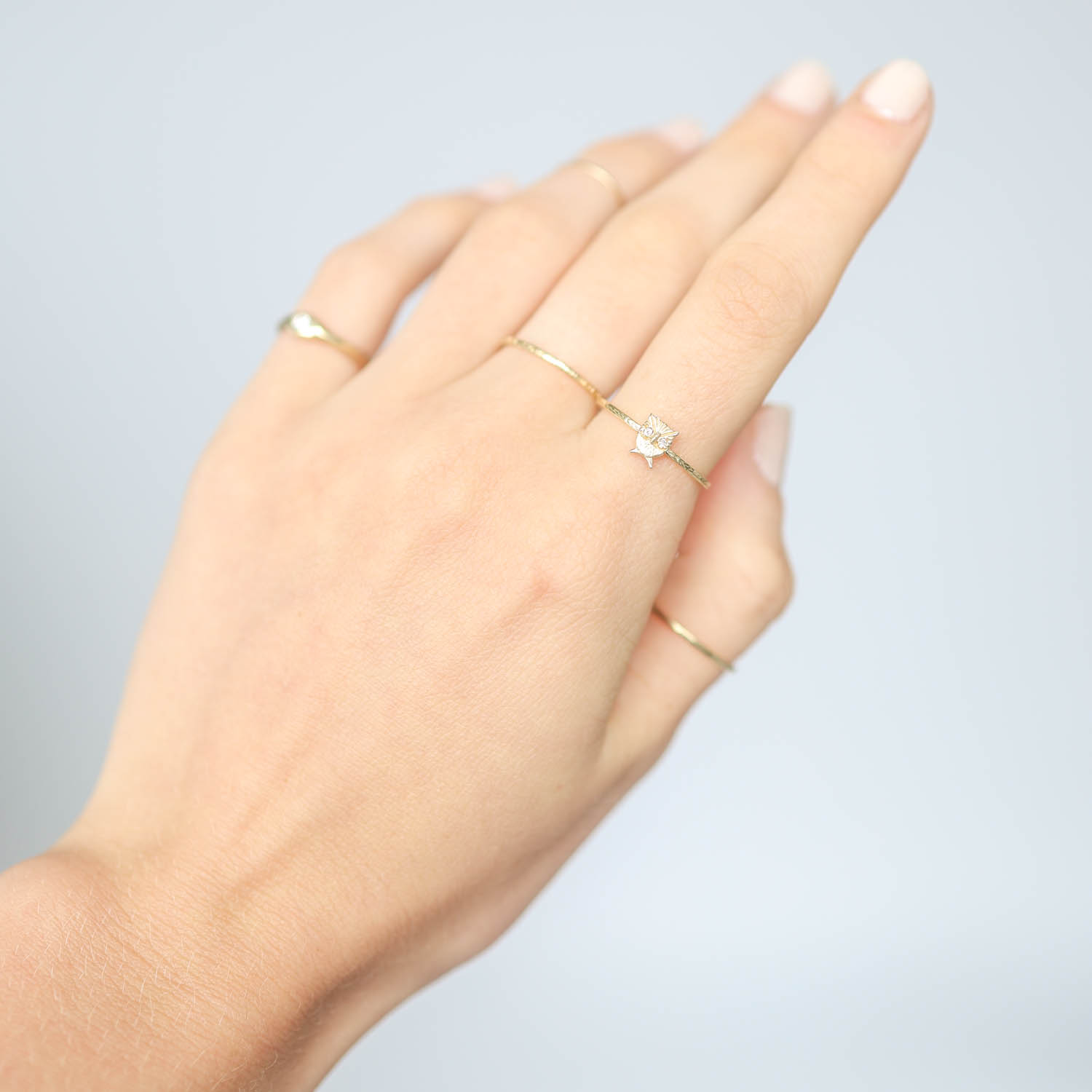 Victoria Cunningham Trunk Show: Diamond Owl Ring by Victoria Cunningham ...