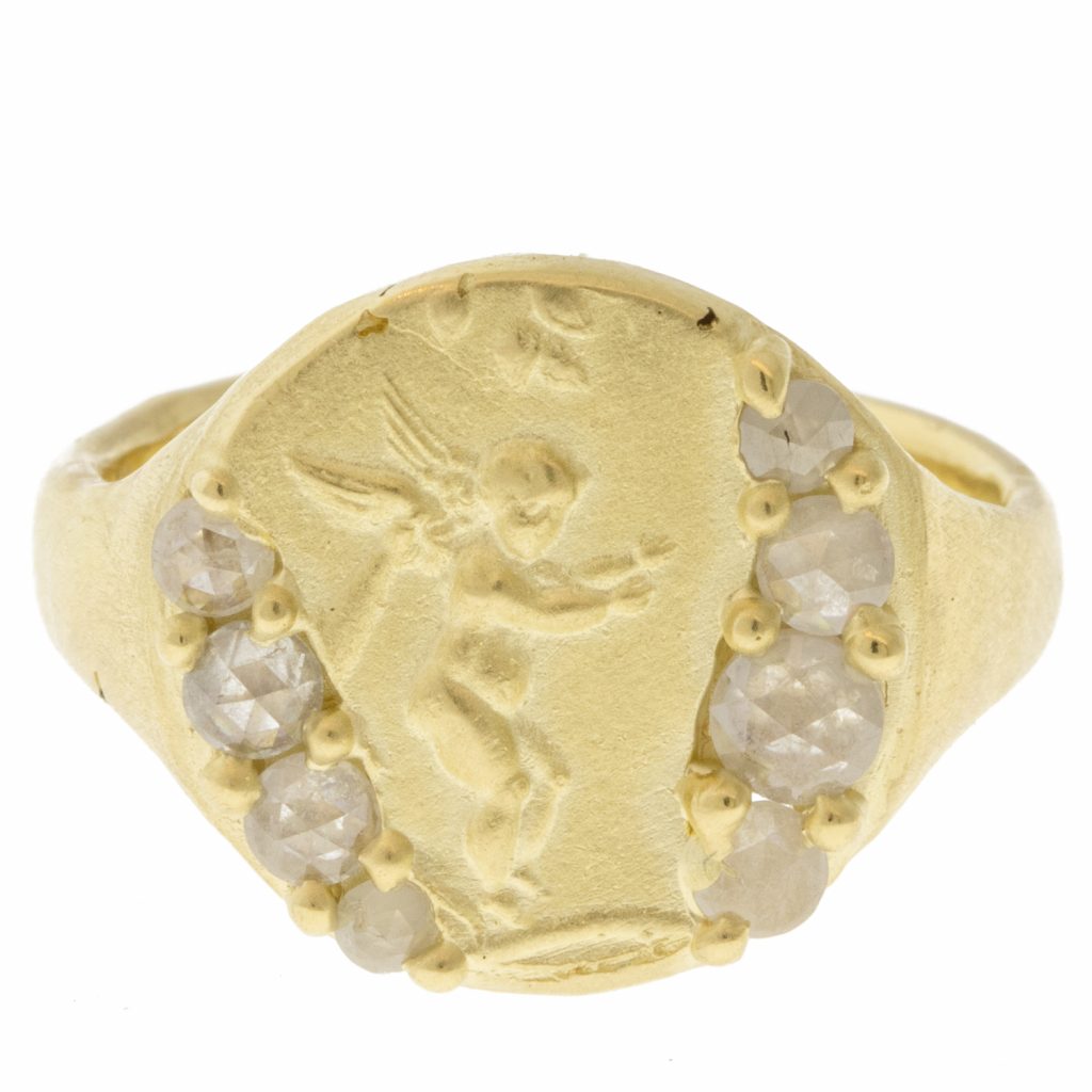 Baby Cherub Ring by Atelier Narcé - NEWTWIST