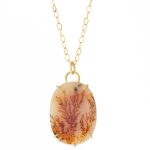 Sailor's Dream Dendritic Agate Necklace by Hannah Blount - NEWTWIST