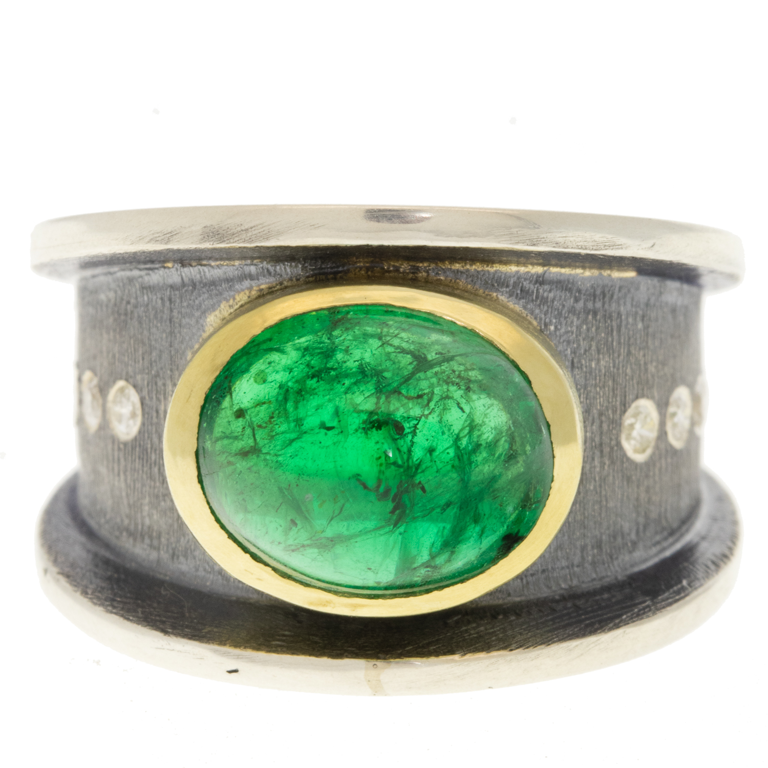 Rene Escobar Trunk Show: Emerald Ring by Rene Escobar - NEWTWIST