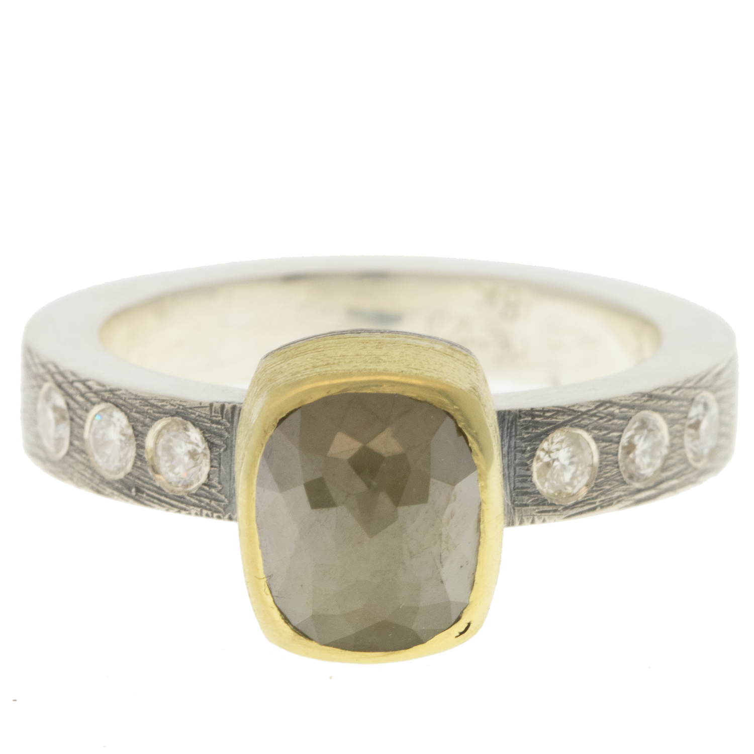Rene Escobar Trunk Show: Oval Diamond Ring by Rene Escobar - NEWTWIST