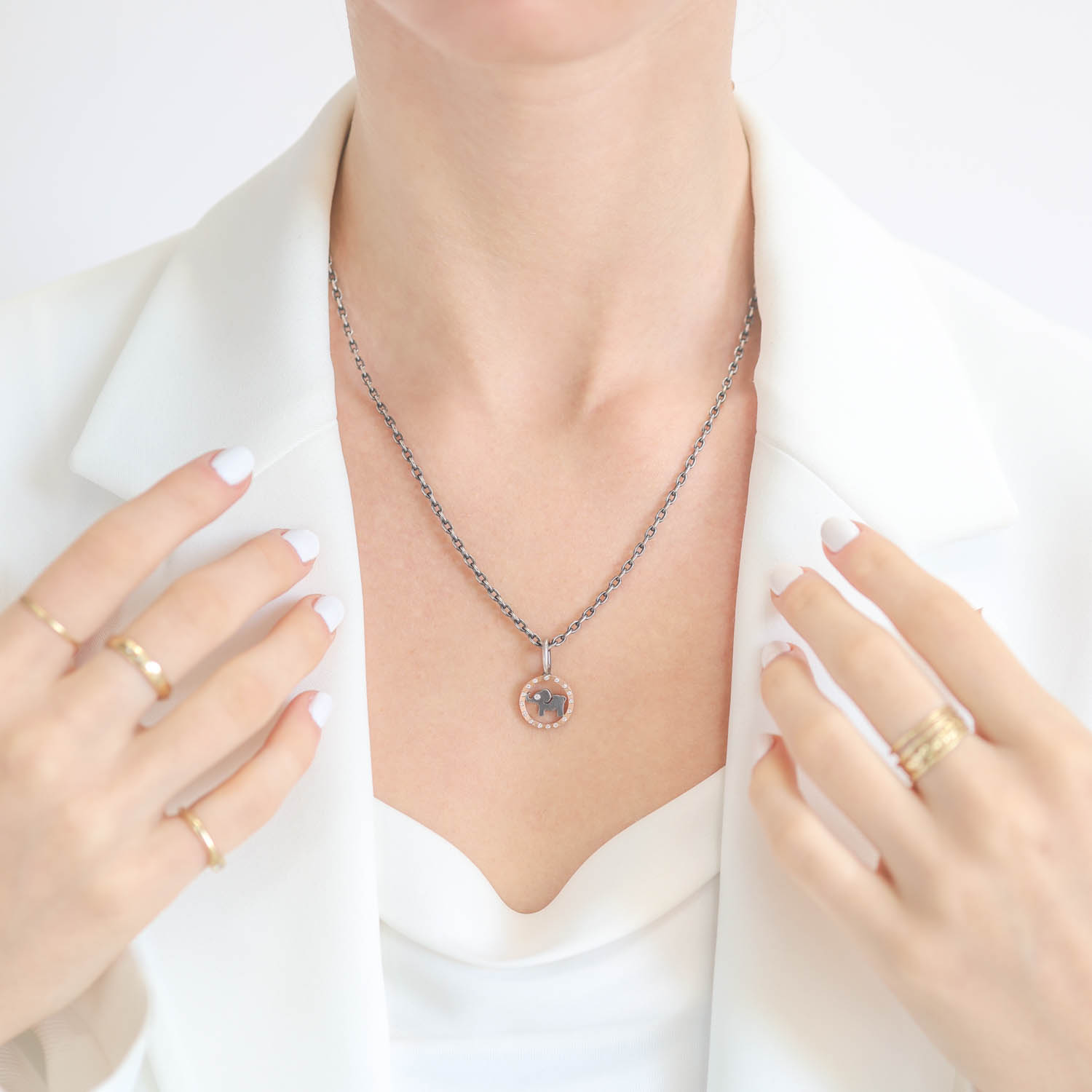 Rene Escobar Trunk Show: Rose Gold Elephant Charm by Rene Escobar ...