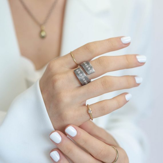 Rene Escobar Trunk Show: Silver Tuyo Ring by Rene Escobar - NEWTWIST