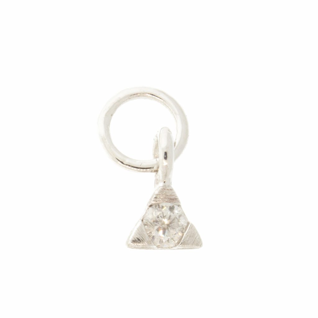 Petite Diamond Kite Earring Charm by Jude Frances - NEWTWIST