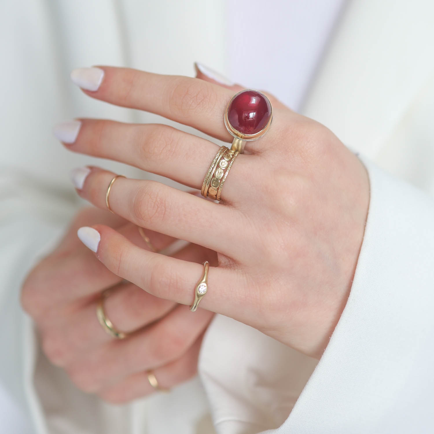 Jamie Joseph Trunk Show: African Ruby Ring by Jamie Joseph - NEWTWIST