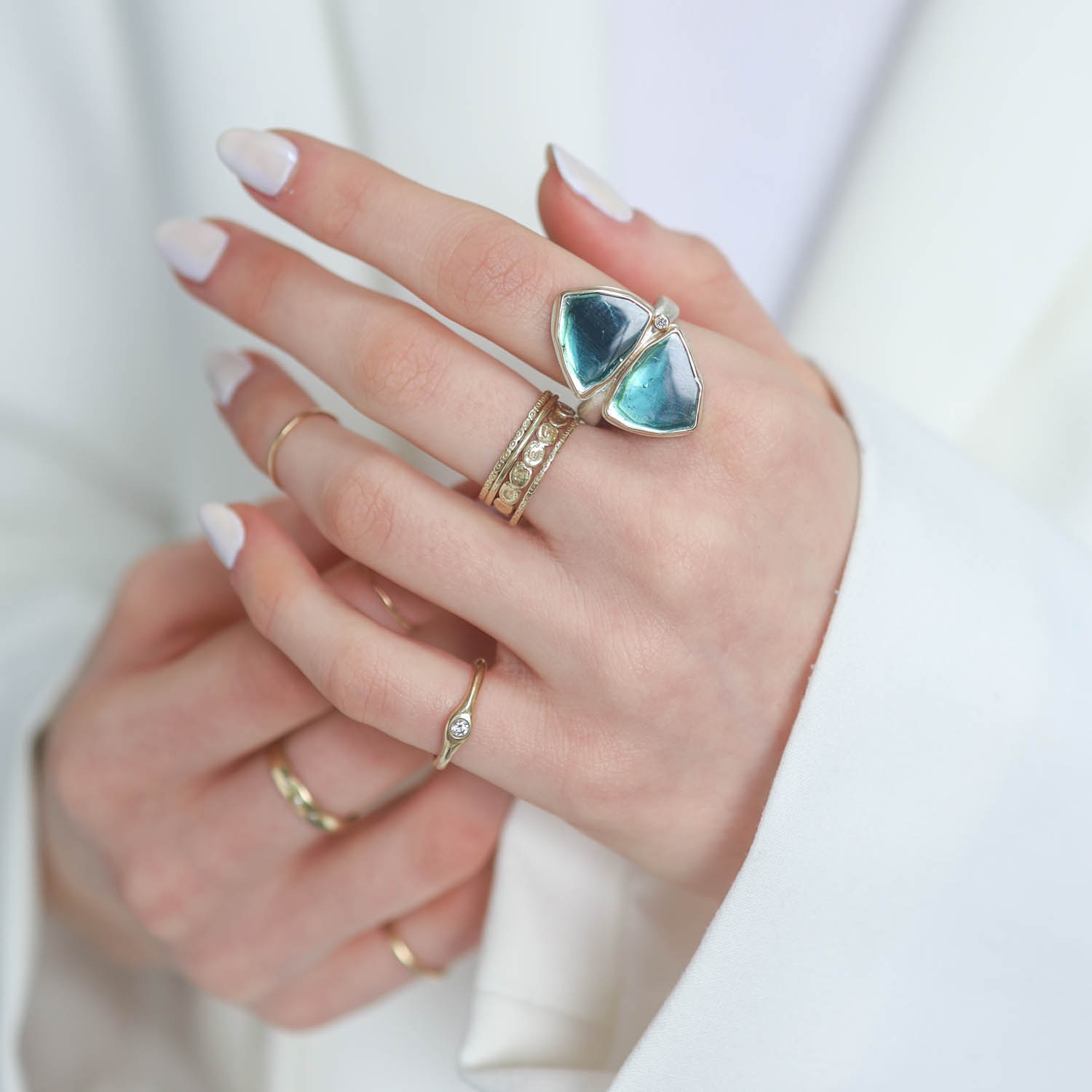 Jamie Joseph Trunk Show: Blue Green Tourmaline Ring by Jamie Joseph ...