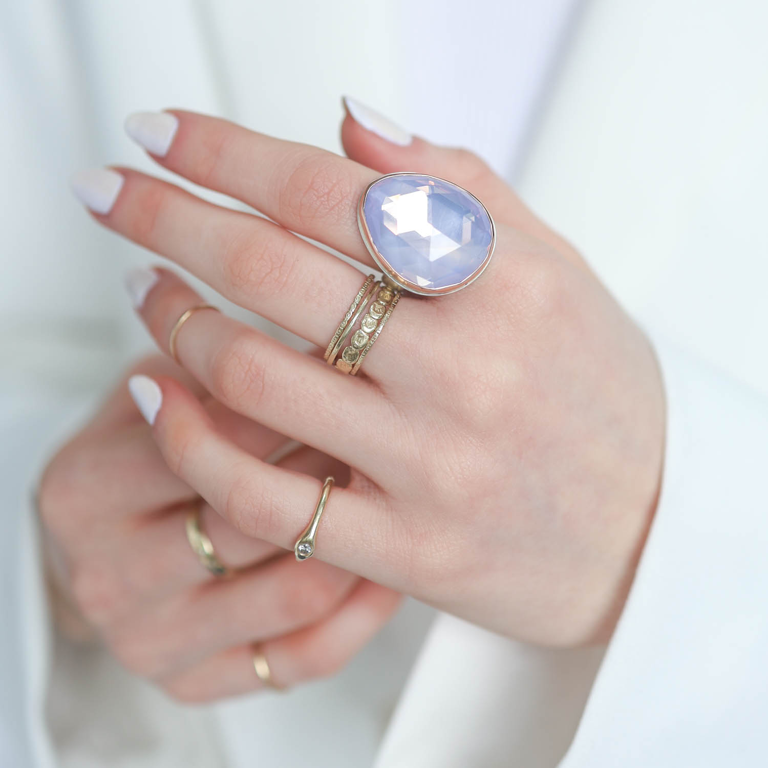 Jamie Joseph Trunk Show: Large Lavender Amethyst Ring by Jamie Joseph ...