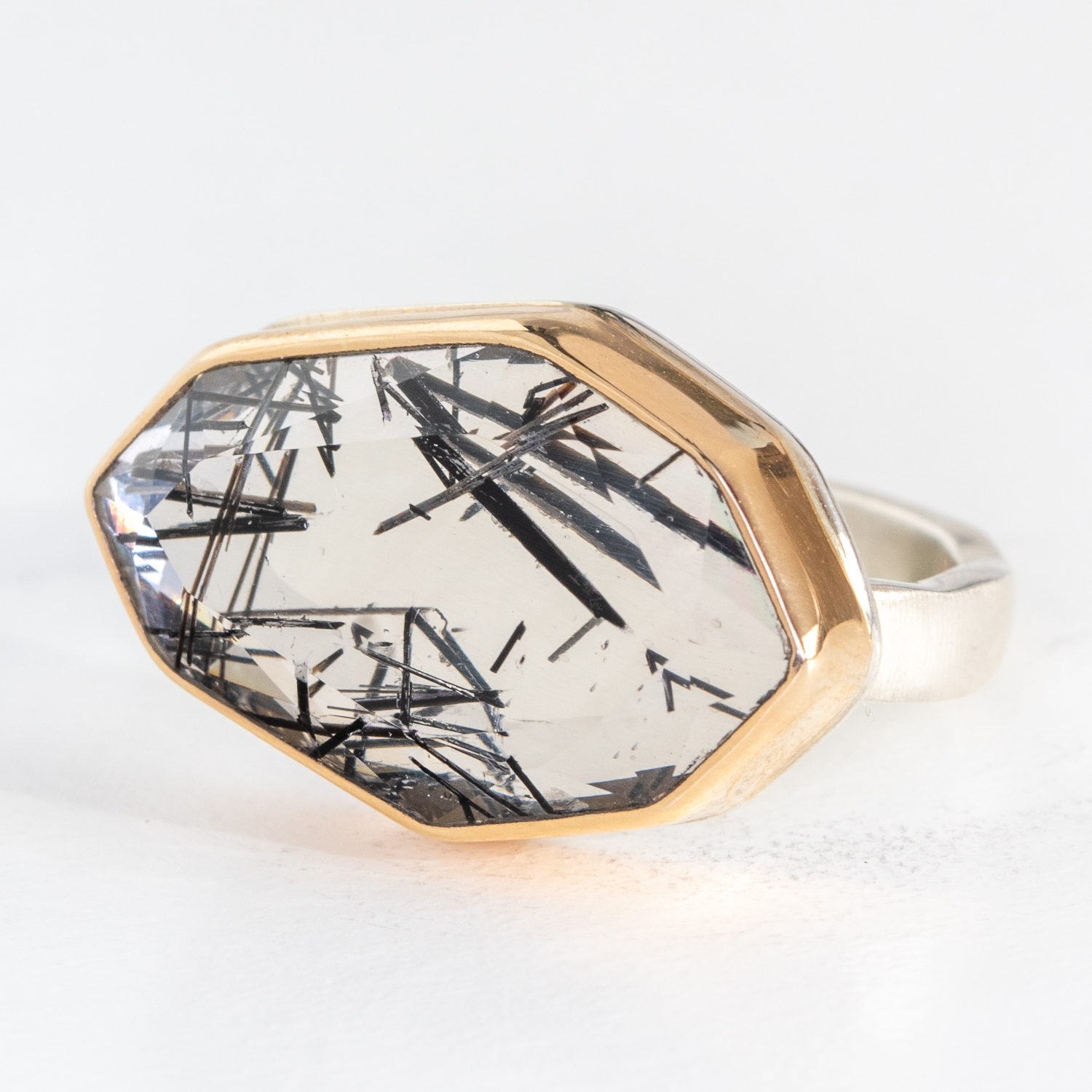 Jamie Joseph Trunk Show: Tourminalted Quartz Ring by Jamie Joseph - NEWTWIST