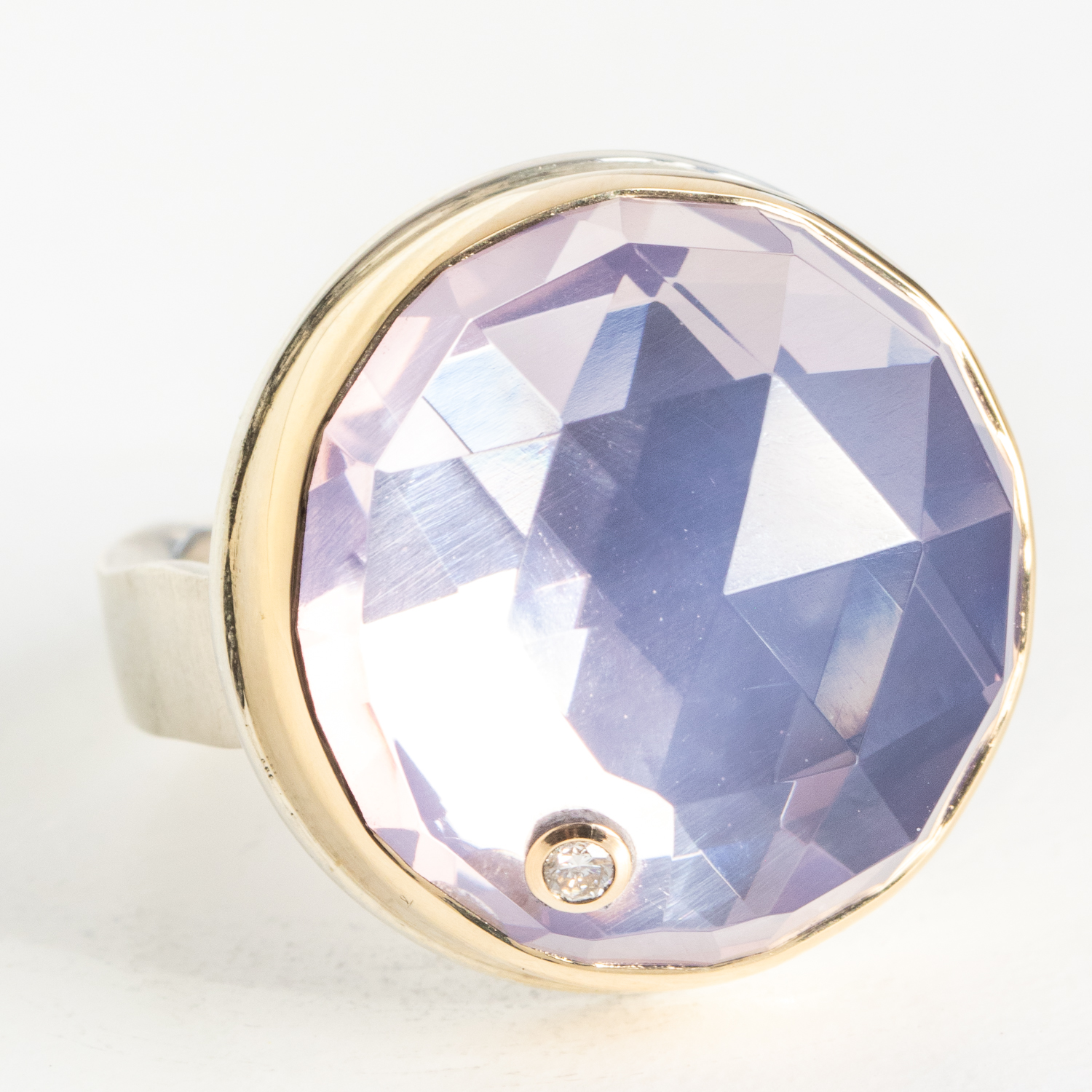 Jamie Joseph Trunk Show: Round Lavender Amethyst Ring by Jamie Joseph ...