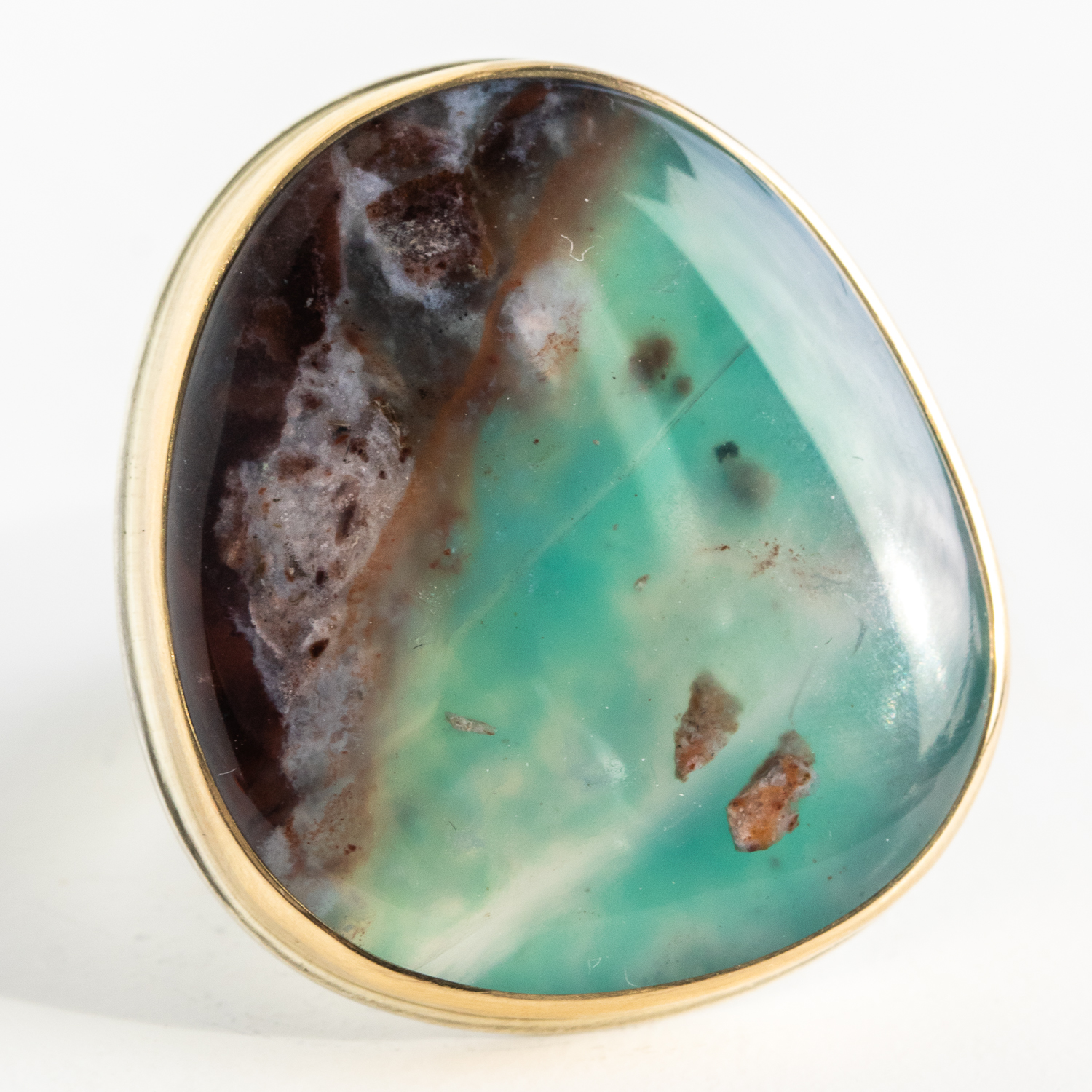 Jamie Joseph Trunk Show: Large Chrysoprase Ring by Jamie Joseph - NEWTWIST