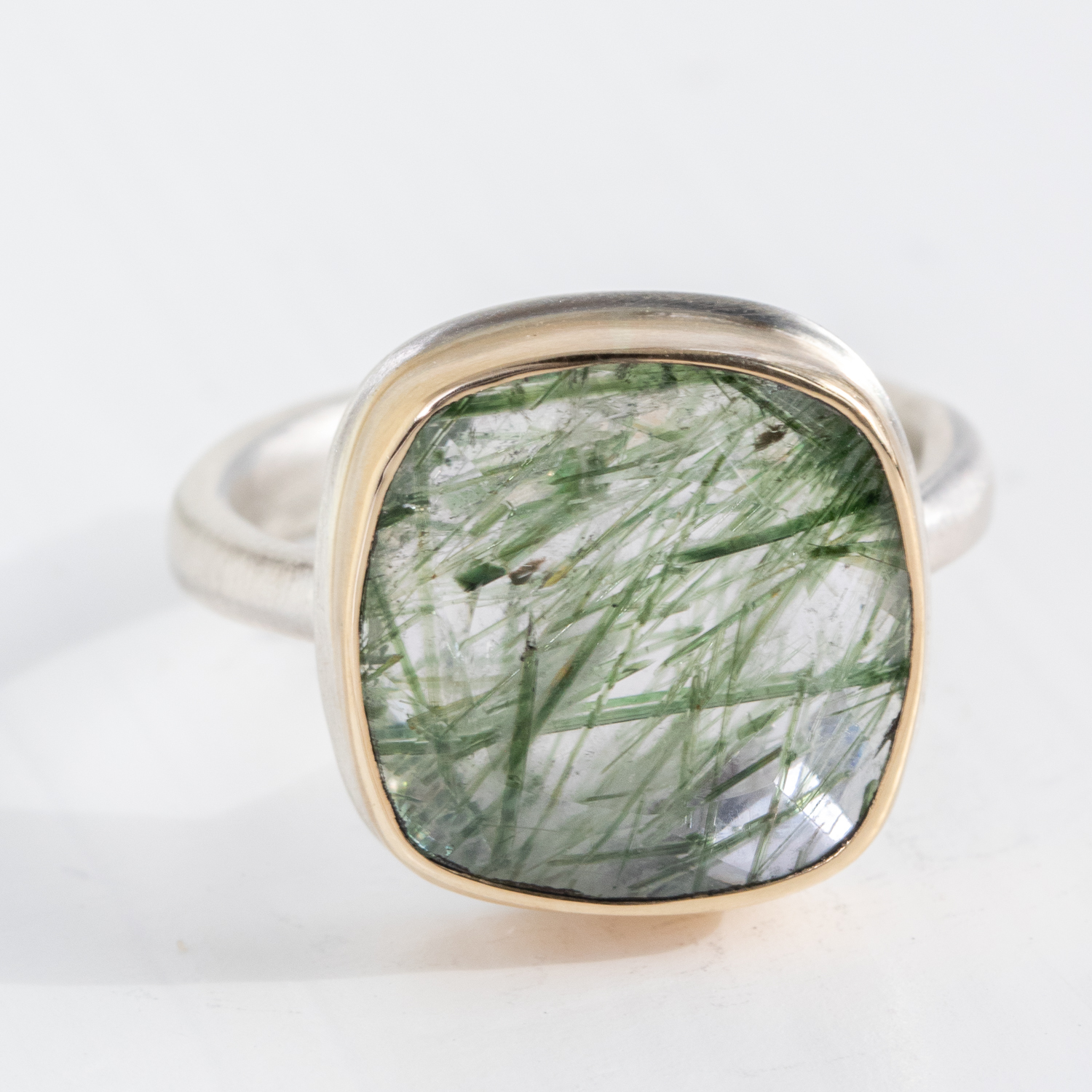 Jamie Joseph Trunk Show: Green Rutilated Quartz Ring by Jamie Joseph ...