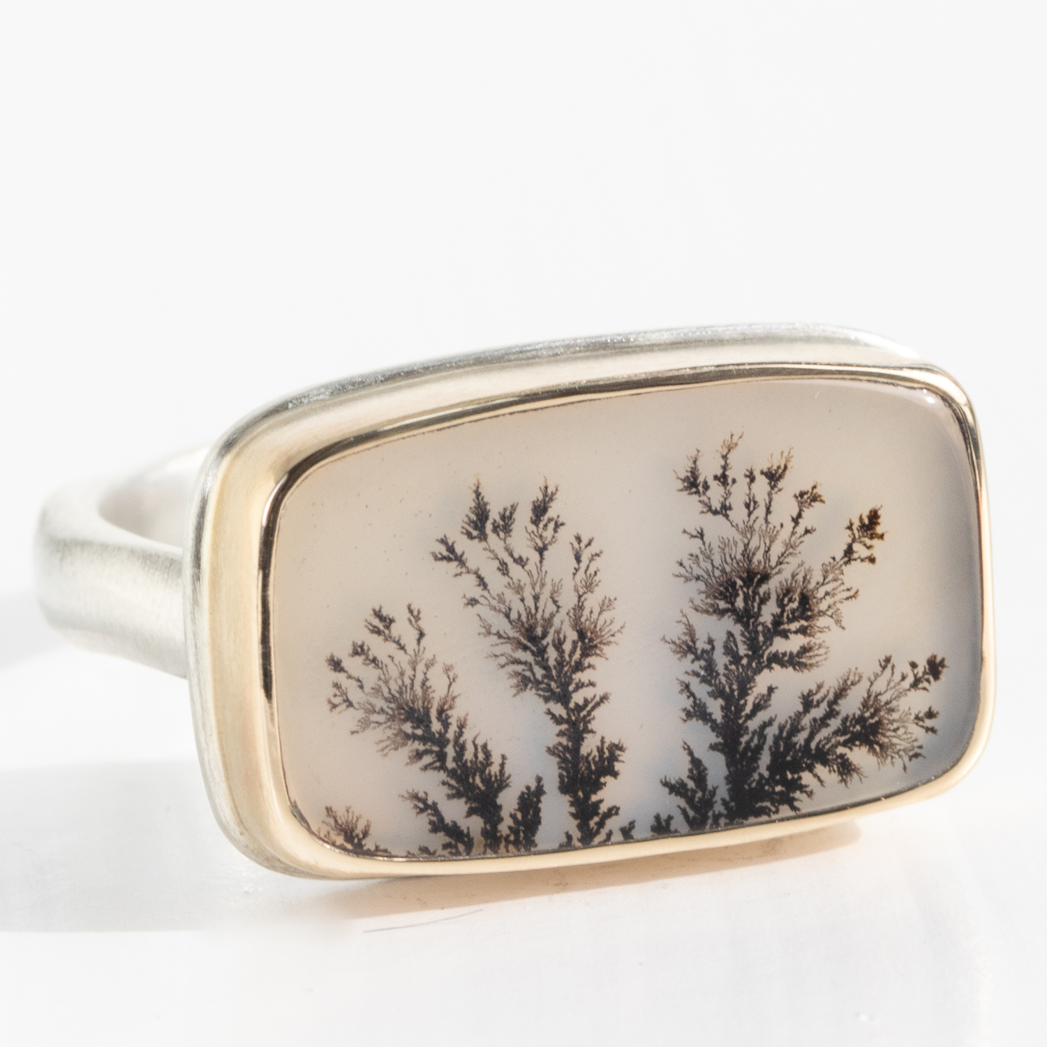 Jamie Joseph Trunk Show: Dendritic Agate Ring by Jamie Joseph - NEWTWIST