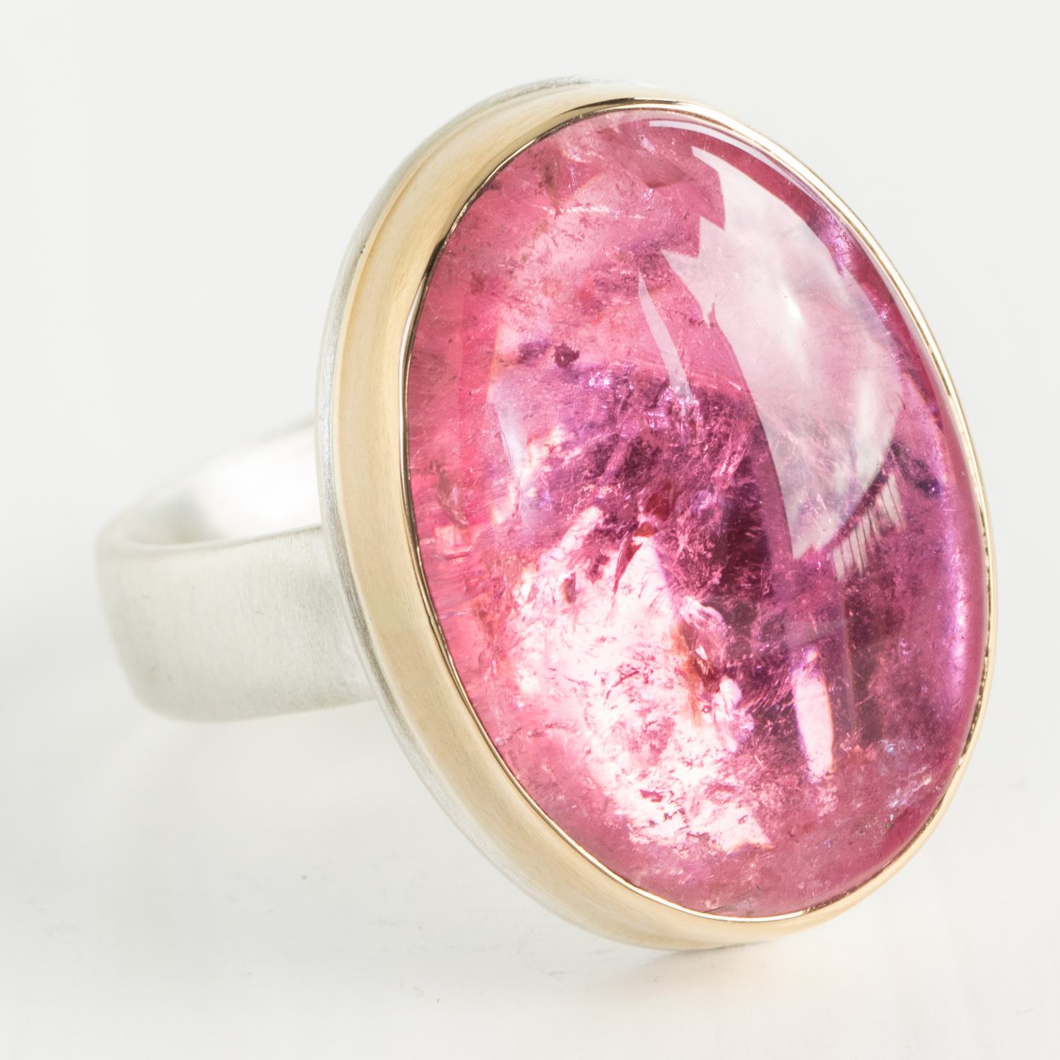 Jamie Joseph Trunk Show: Oval Pink Tourmaline Ring by Jamie Joseph ...