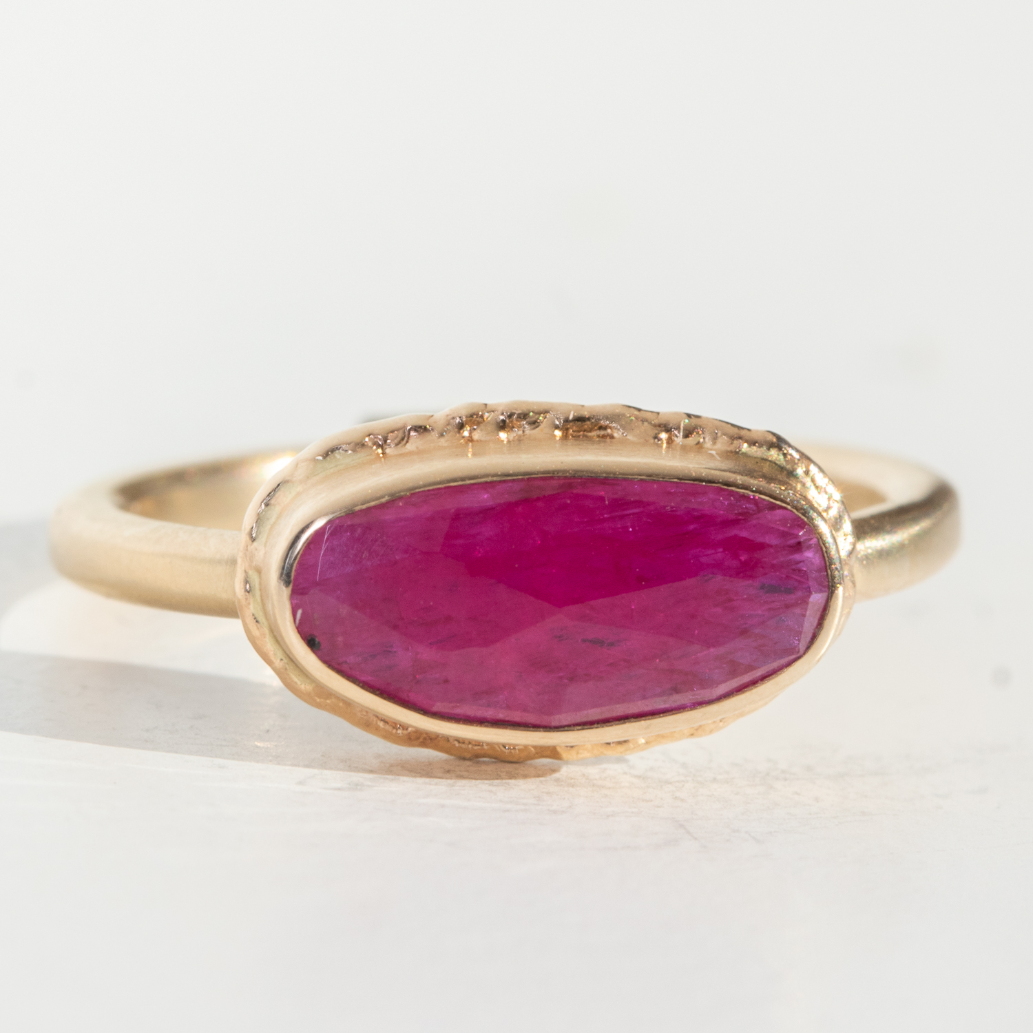 Jamie Joseph Trunk Show: Small Oval African Ruby Ring by Jamie Joseph ...