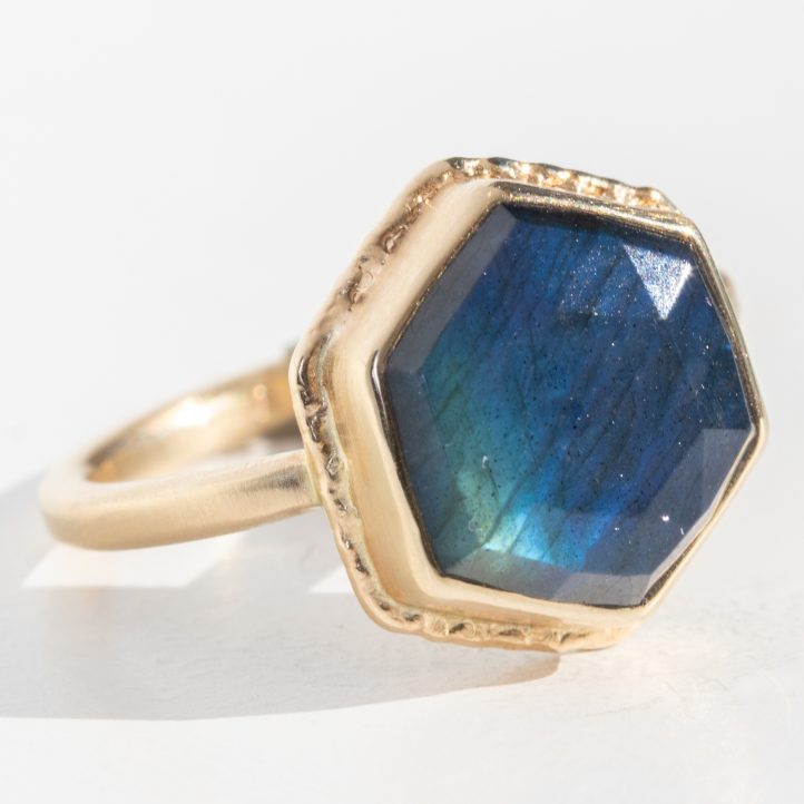 Jamie Joseph Trunk Show: Hexagonal Labradorite Ring by Jamie Joseph ...