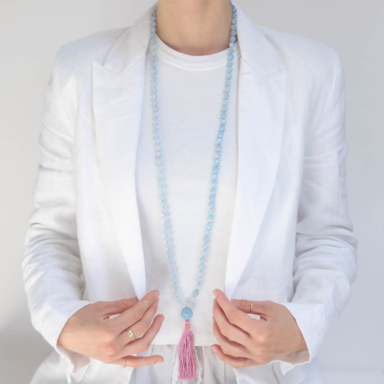 Victoria Cunningham Trunk Show: Mala Aquamarine Necklace by Victoria ...