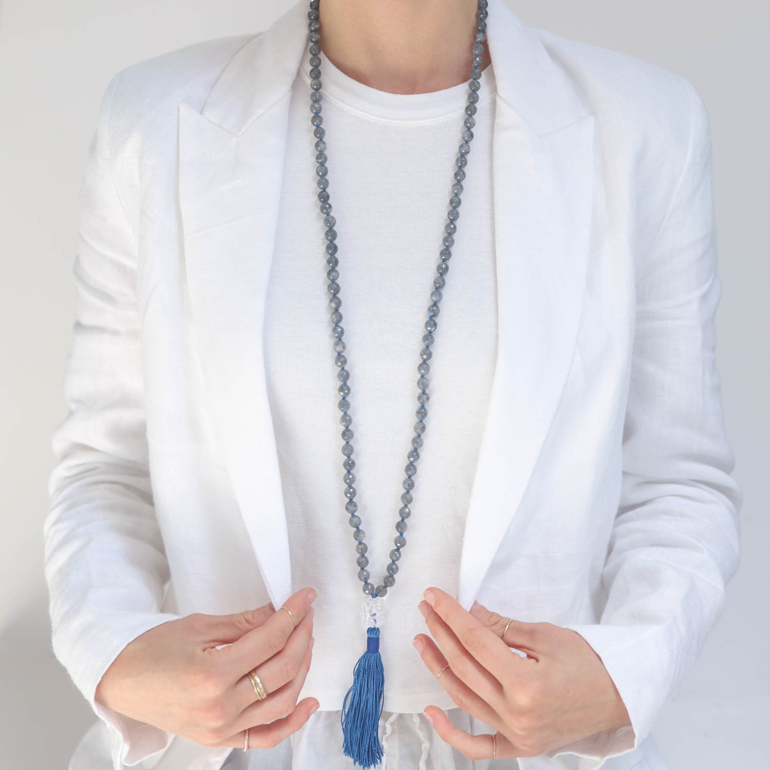 Victoria Cunningham Trunk Show: Mala Carved Clear Quartz and ...
