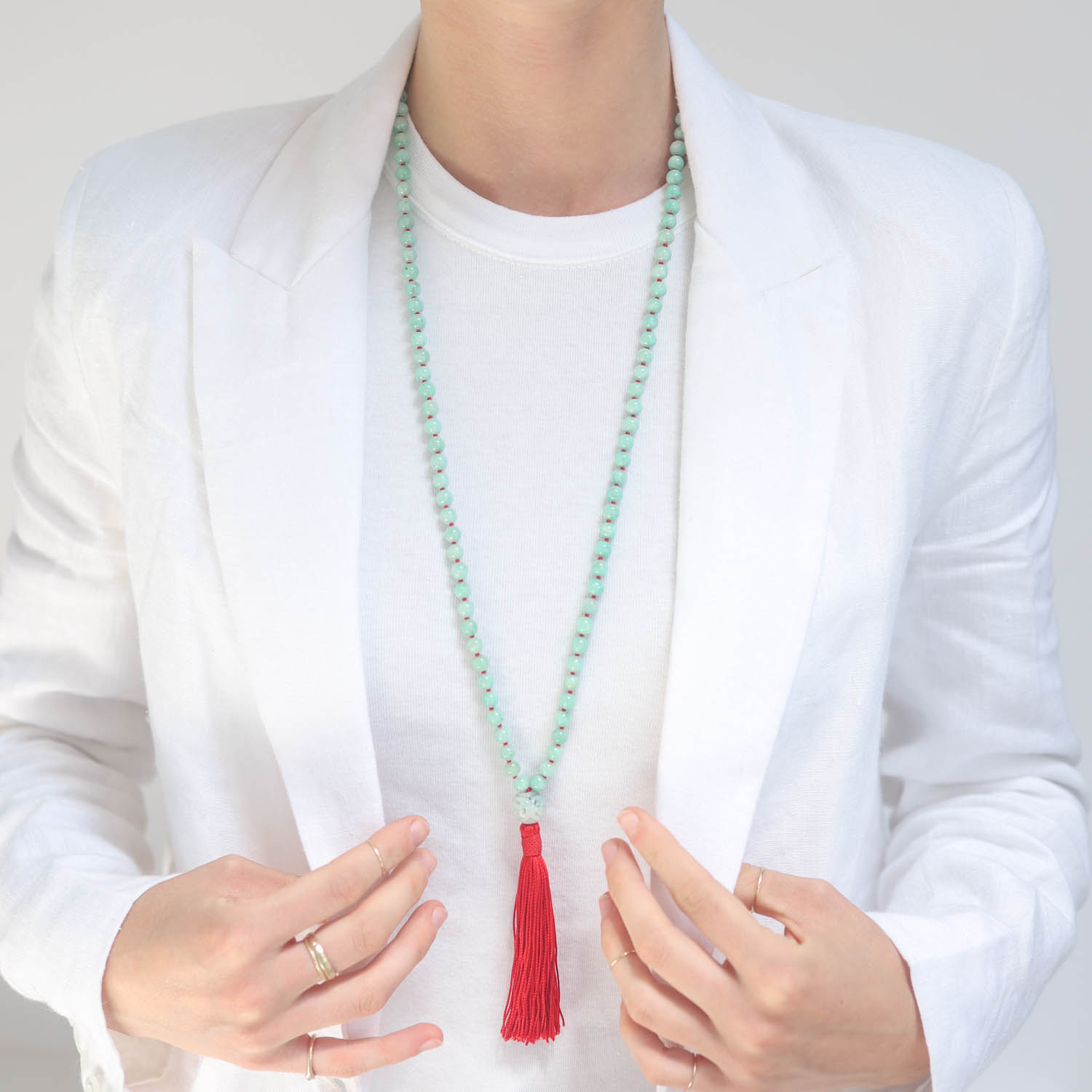 Victoria Cunningham Trunk Show: Mala Beads and Carved Jade and Emerald ...