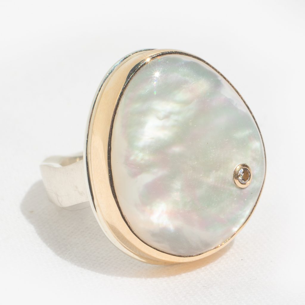 black brazillian druzy ring by Jamie Joseph - NEWTWIST