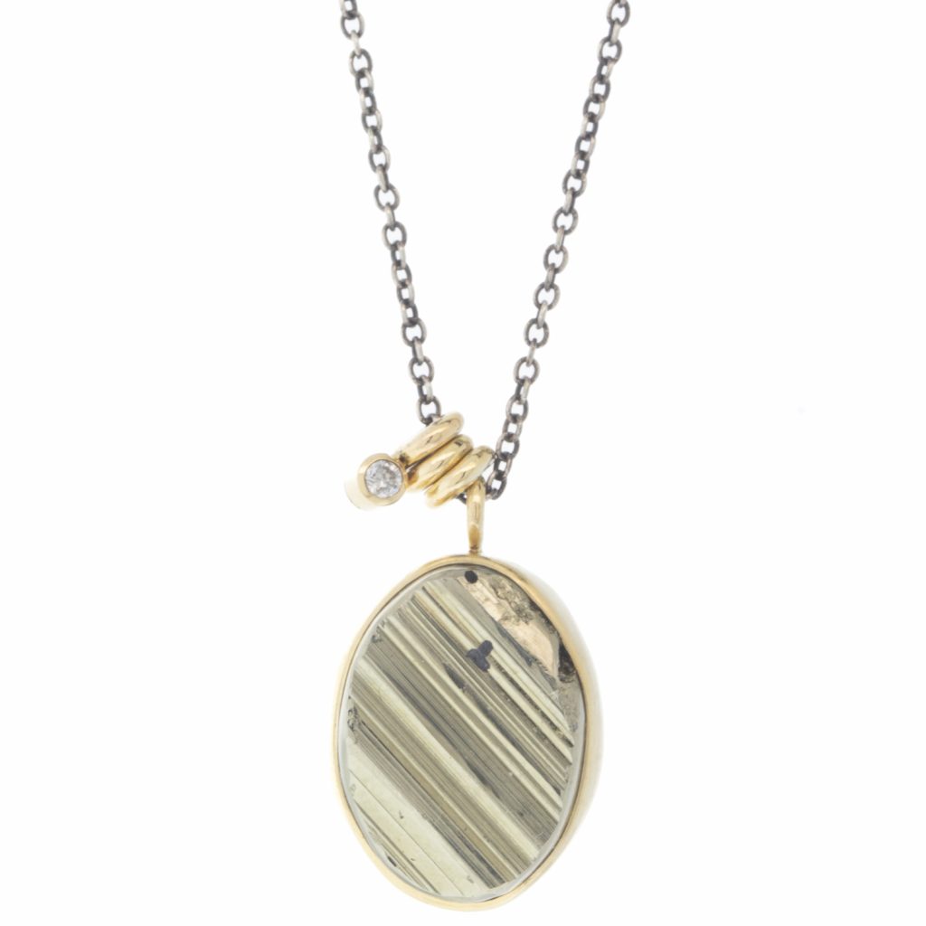 Asymmetrical White Pearl Necklace by Jamie Joseph - NEWTWIST