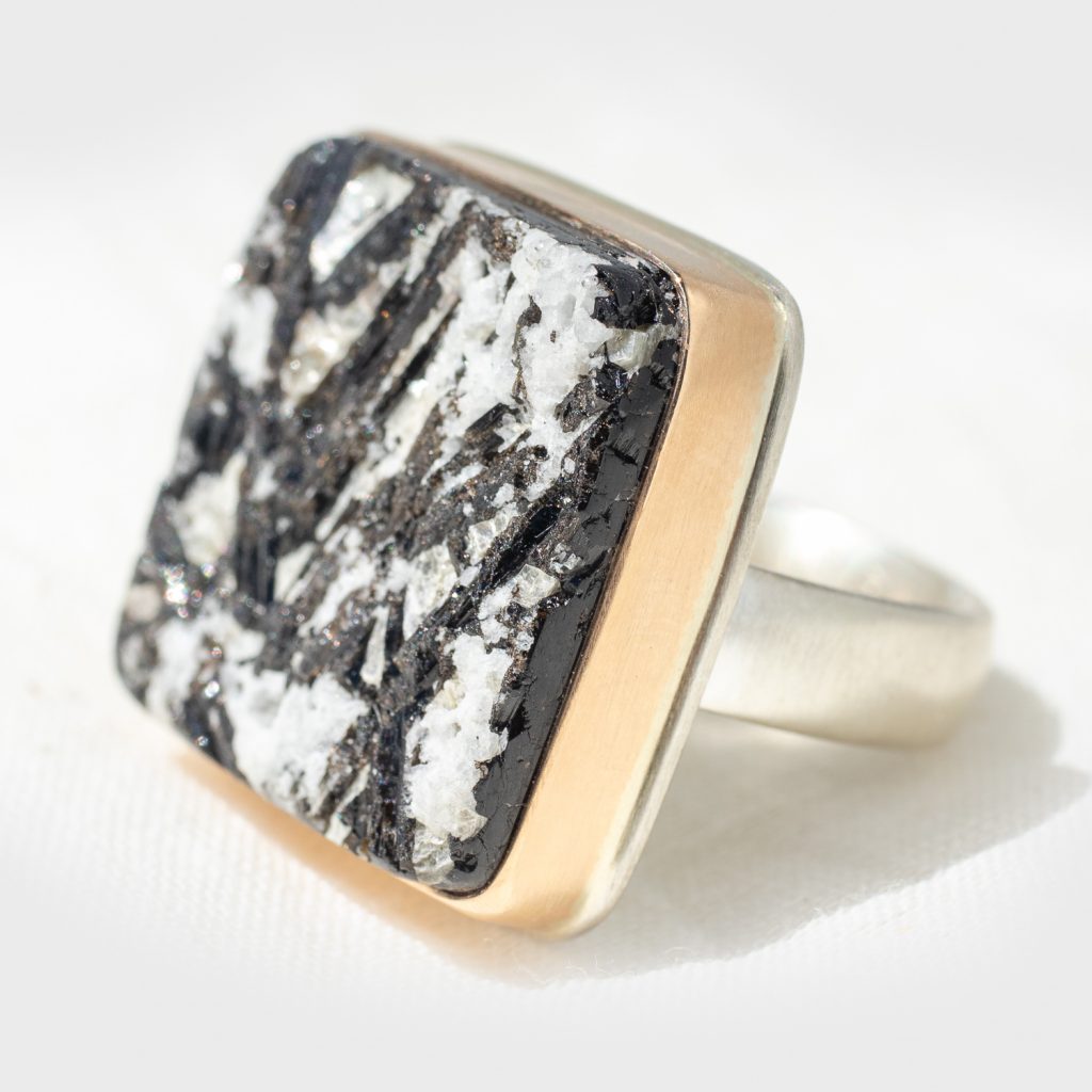 Copper in Quartz Ring by Jamie Joseph - NEWTWIST