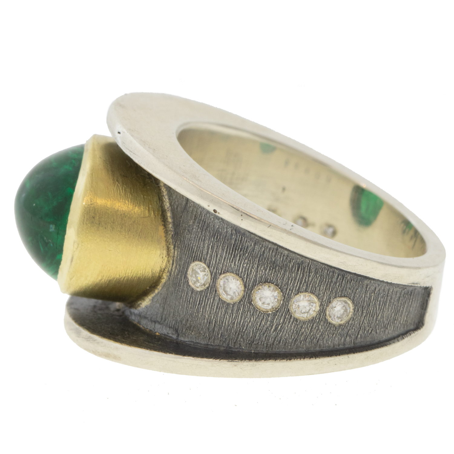 Trunk Show: Emerald Ring by Rene Escobar - NEWTWIST