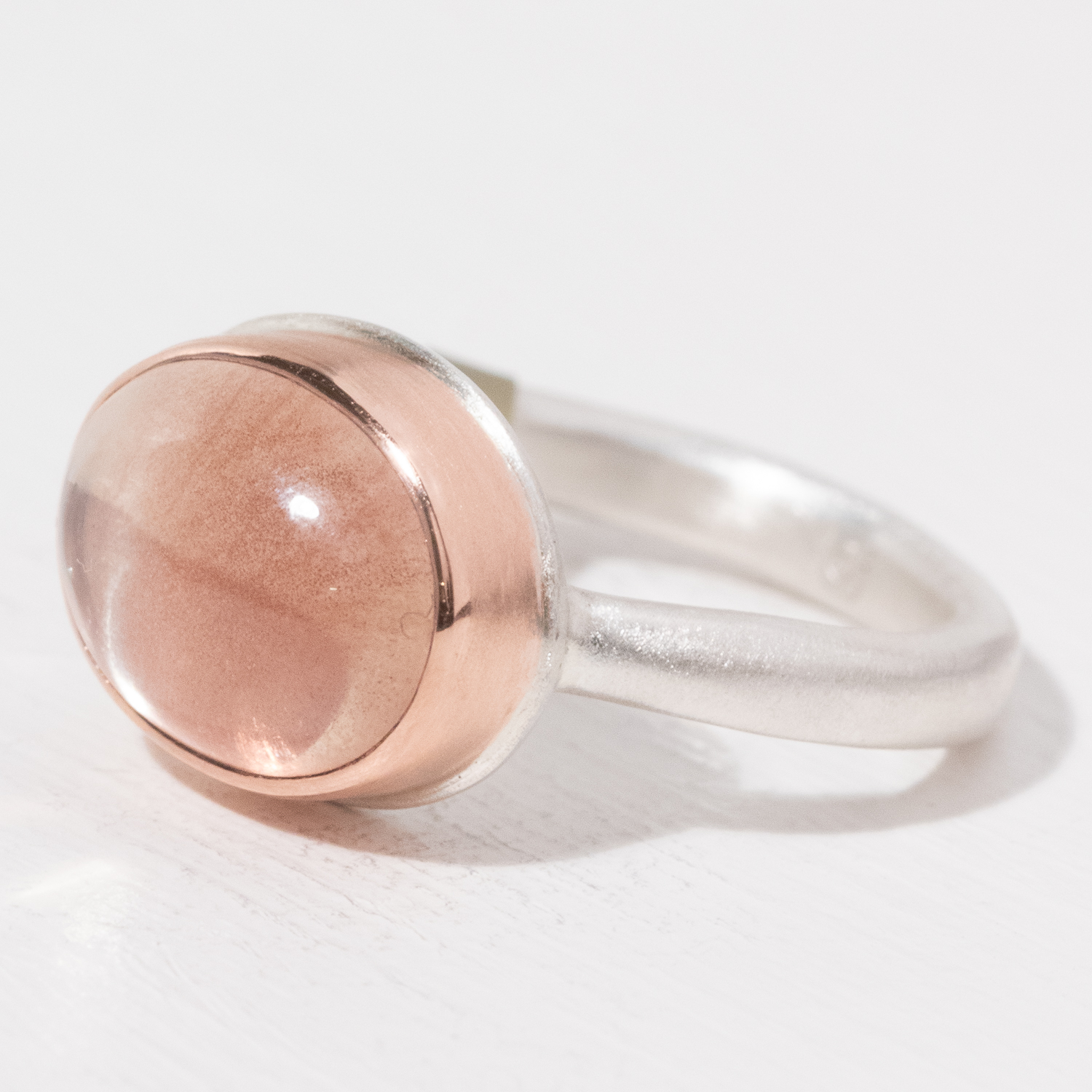 Jamie Joseph Trunk Show: Oregon sunstone ring by Jamie Joseph - NEWTWIST